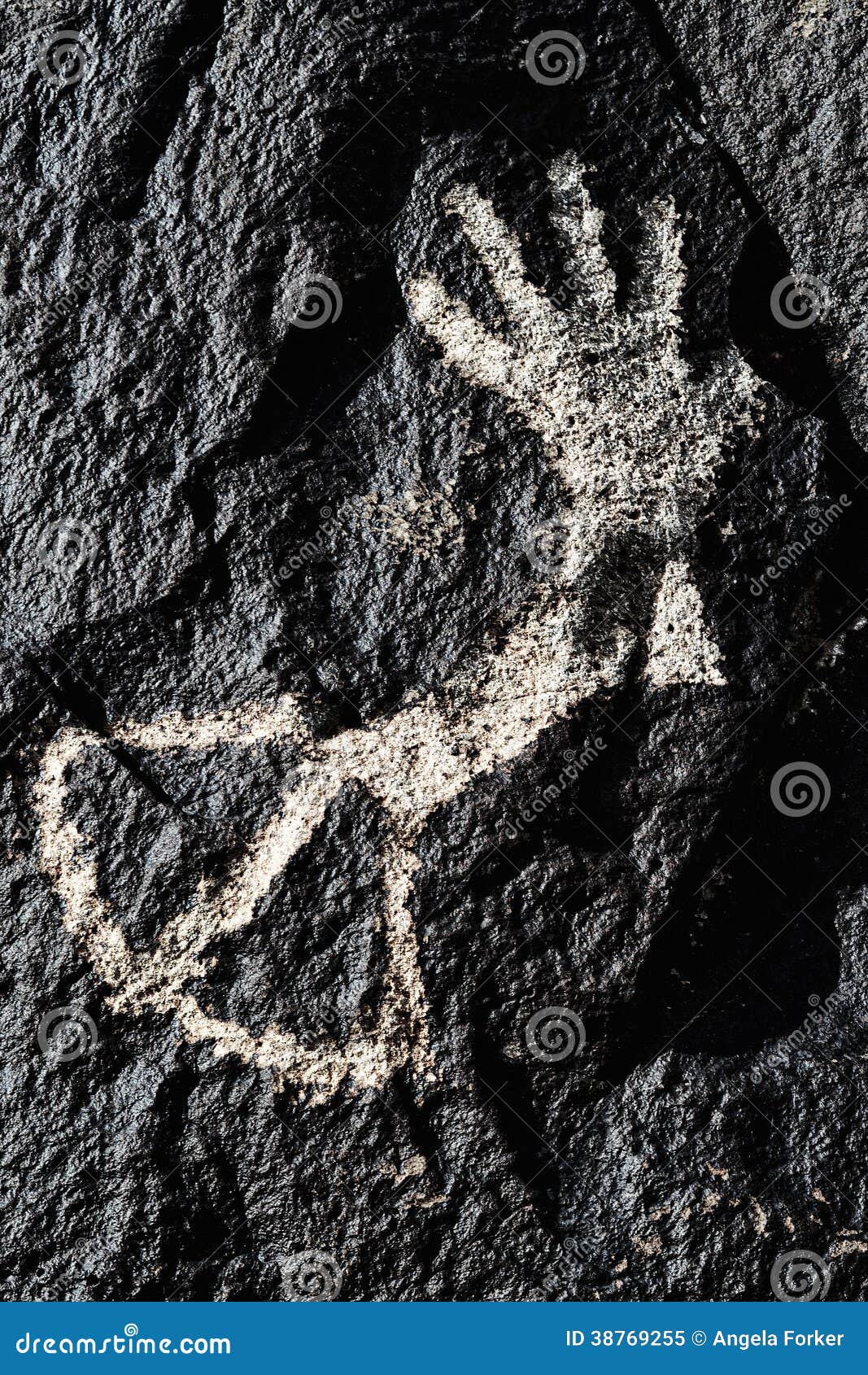 Rotstekening van Hand stock afbeelding. Image of rotstekening - 38769255