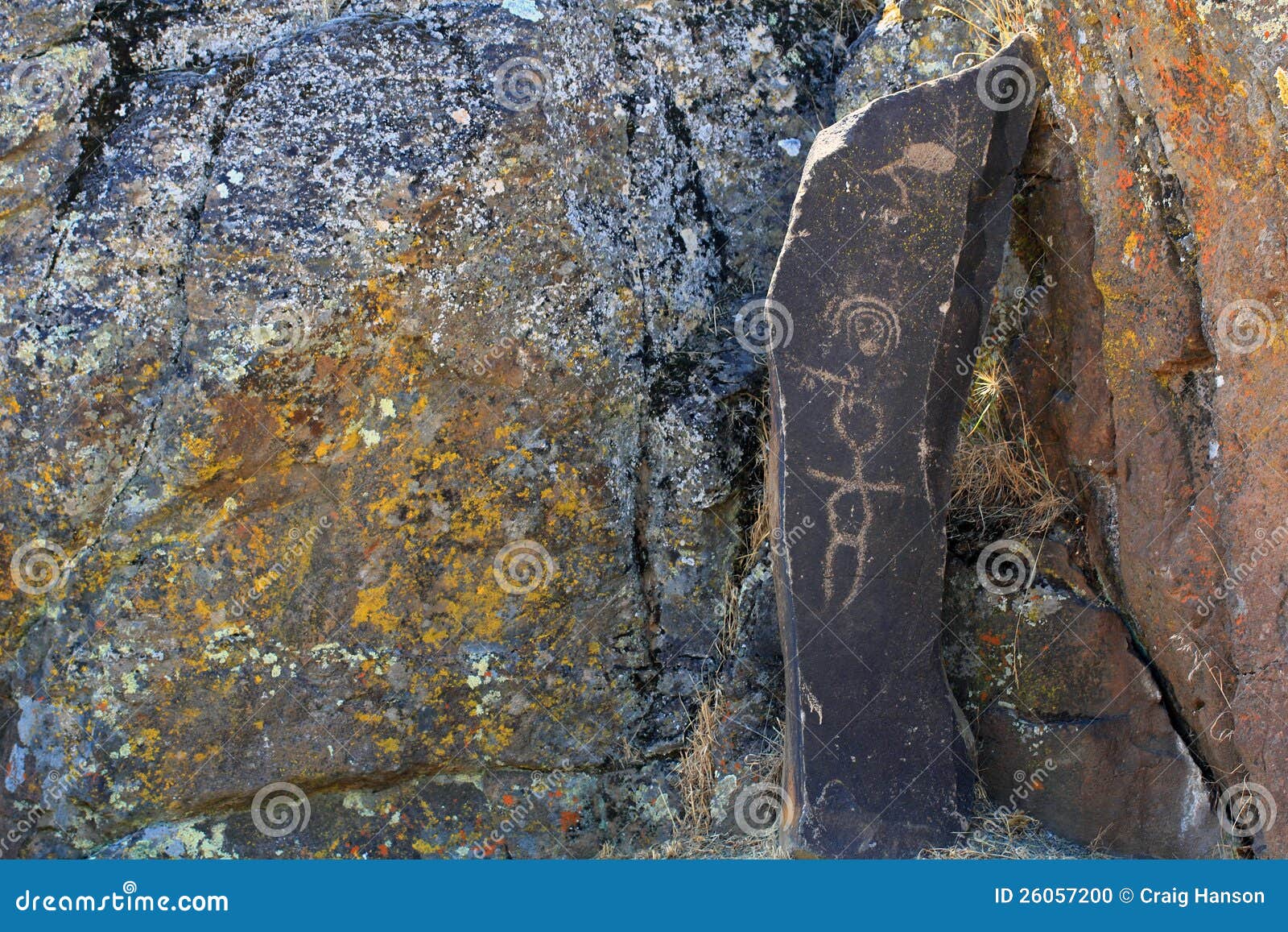 Rotstekeningen stock foto. Image of steen, toerisme, rotstekening ...