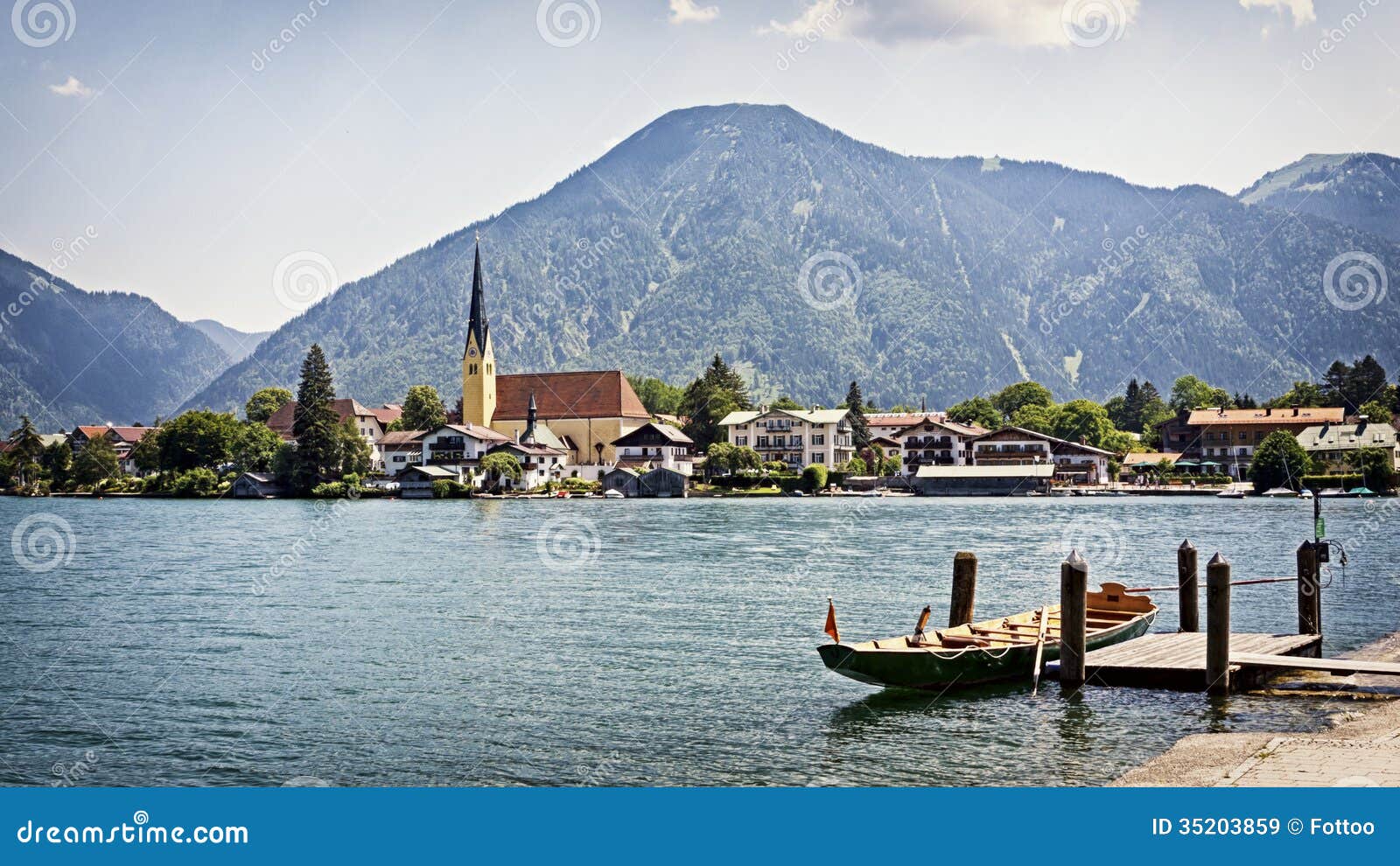 Rottach-Egern stock afbeelding. Image of alpen, cultuur - 35203859