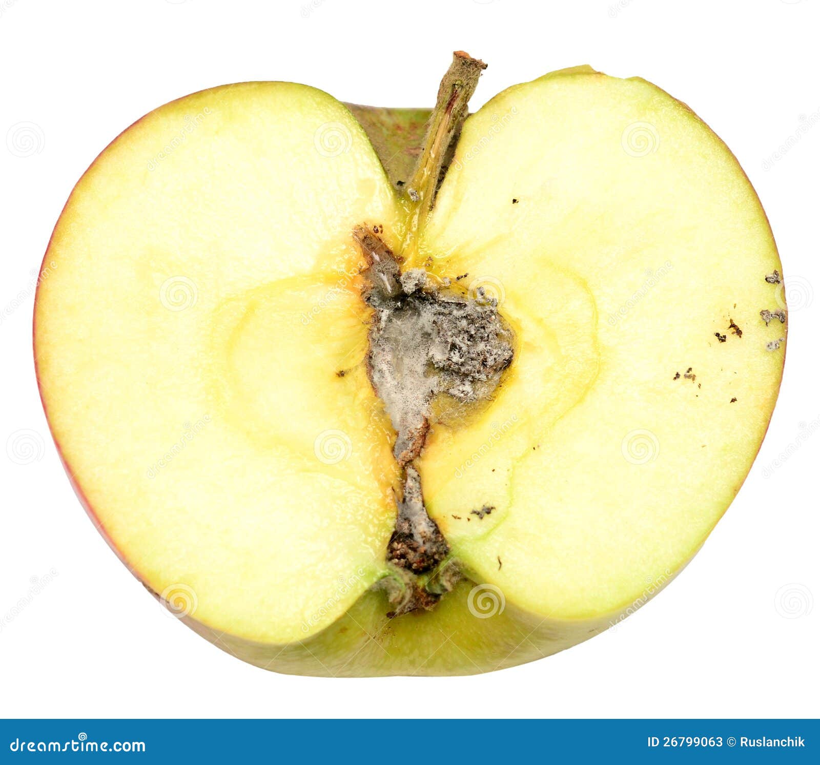 Rotte appel stock afbeelding. Image of nave, geïsoleerd - 26799063