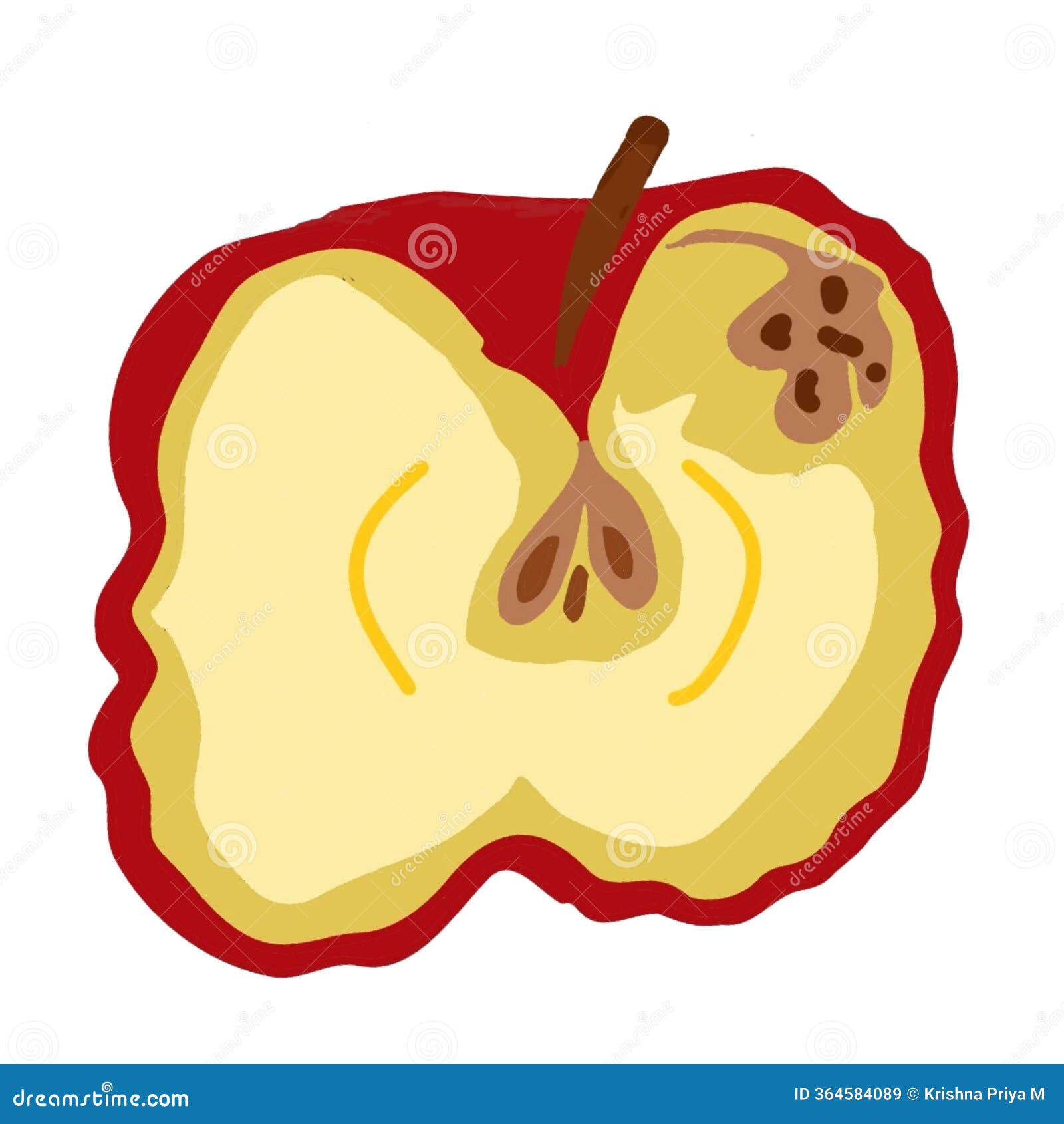 Rotten Apple, Spoiled Fruit And Food Waste Concept Png Transparent ...