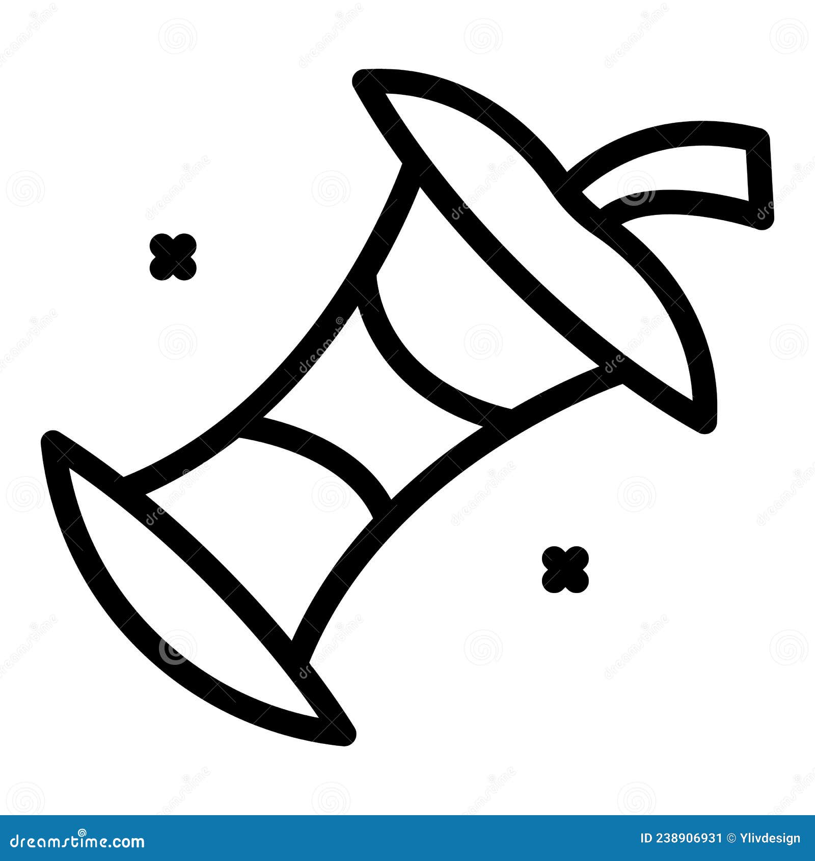 Rotten Apple Icon Outline Vector. Contaminated Food Stock Vector ...