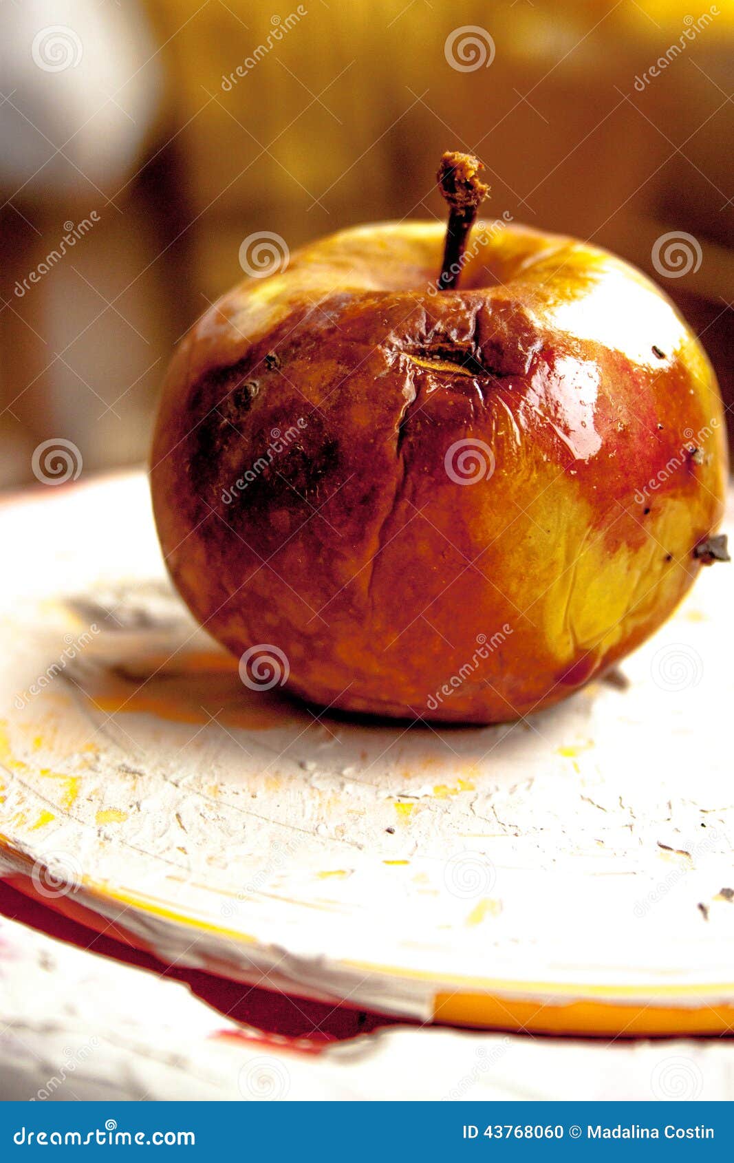 Rotten apple stock photo. Image of apple, rancid, organic - 43768060