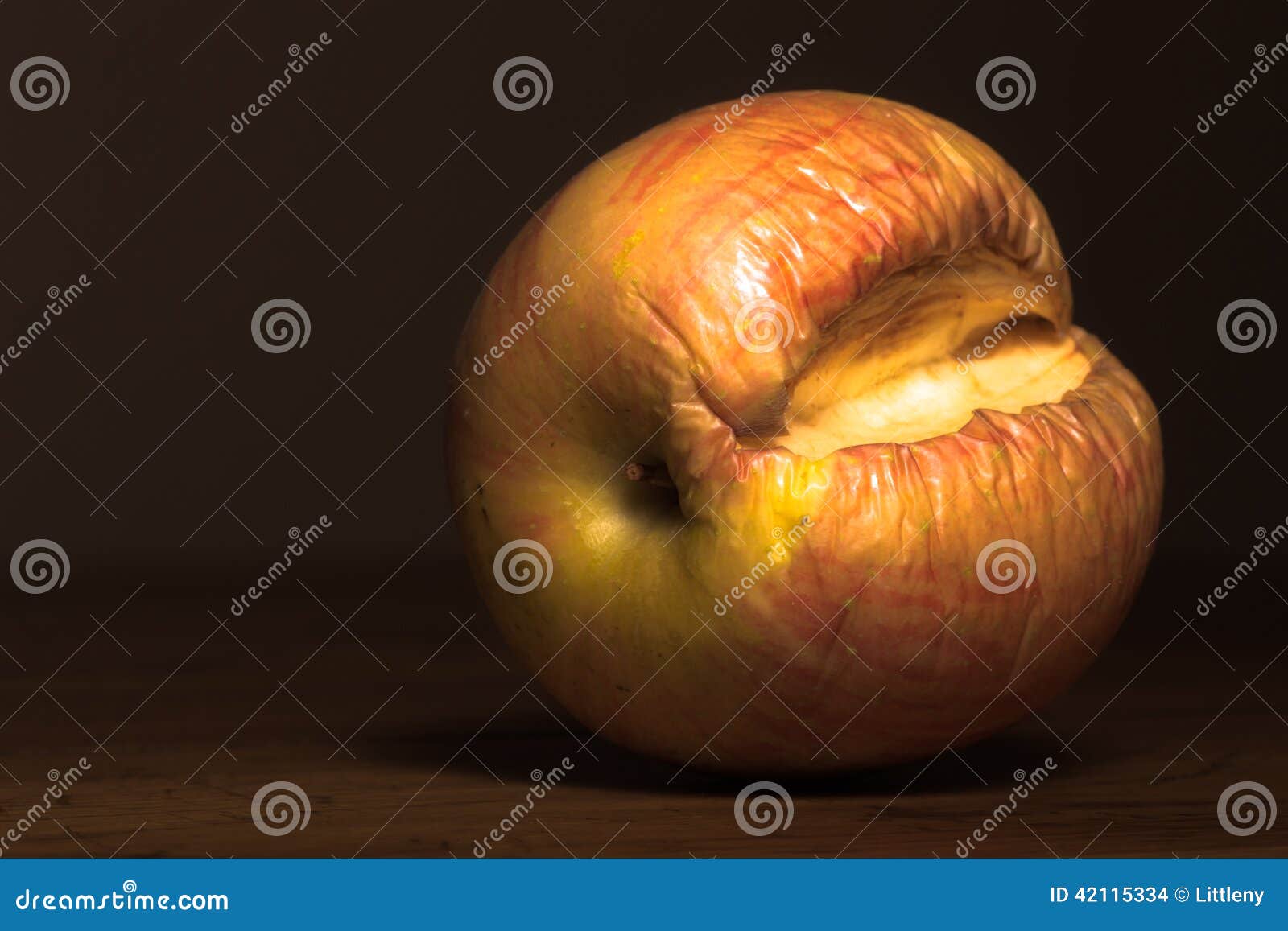 Rotten Apple stock photo. Image of decompose, yellow - 42115334
