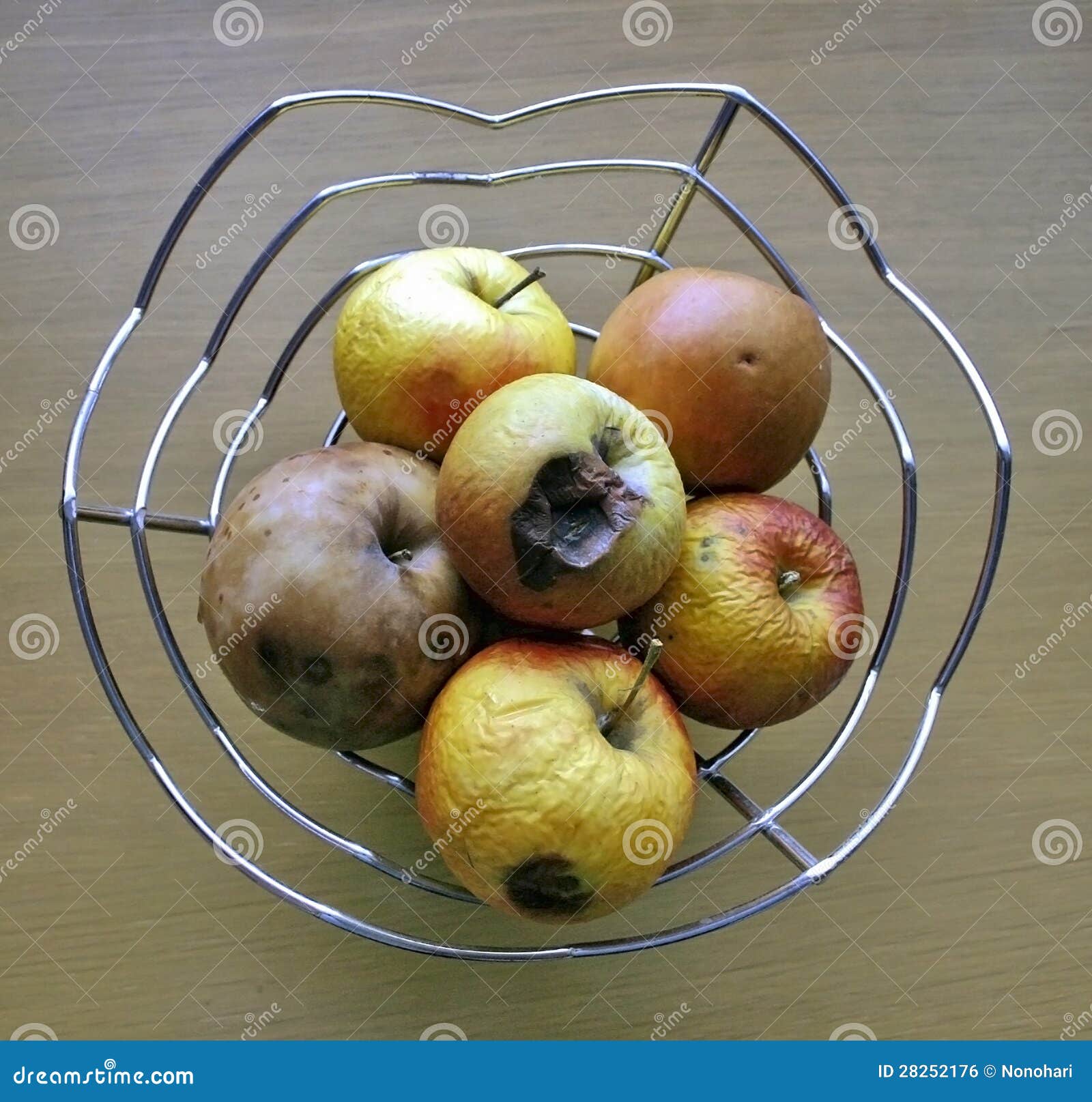 Rotten Apples stock photo. Image of health, apple, rotten - 28252176