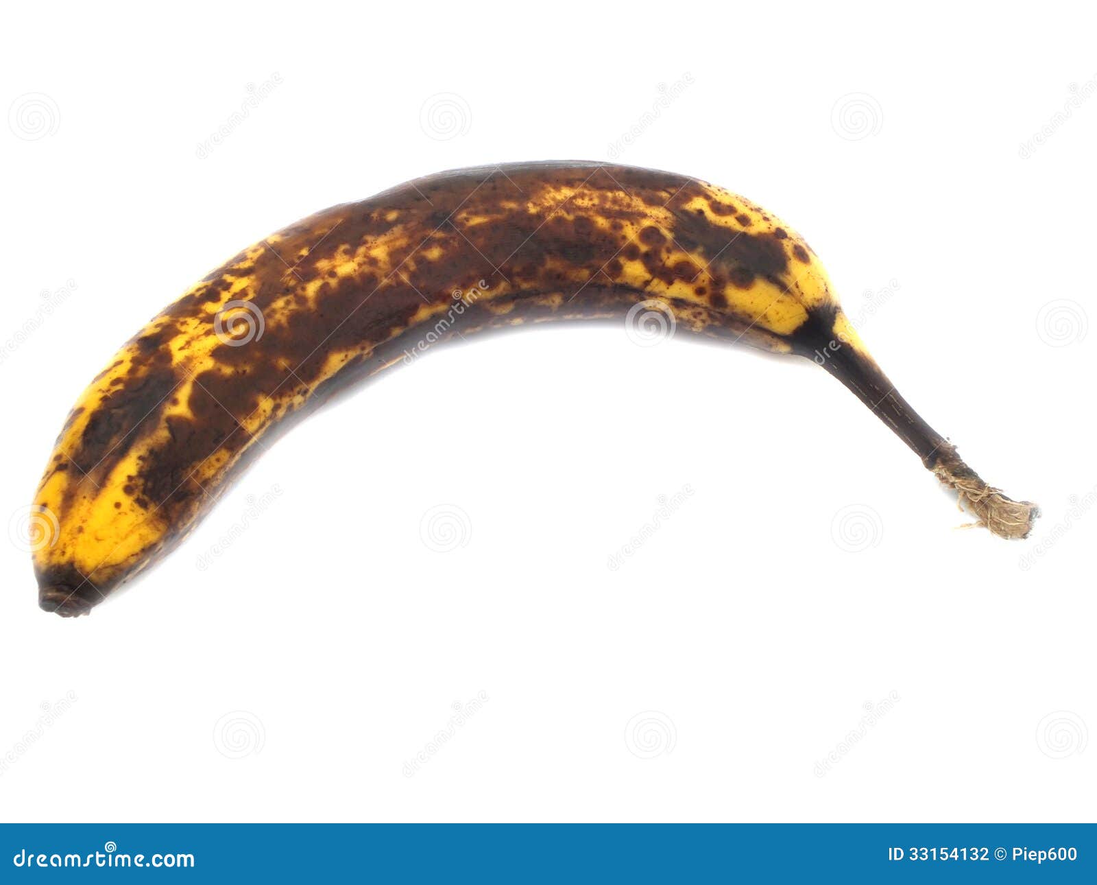 Rotten banana stock photo. Image of banana, peel, isolated - 33154132