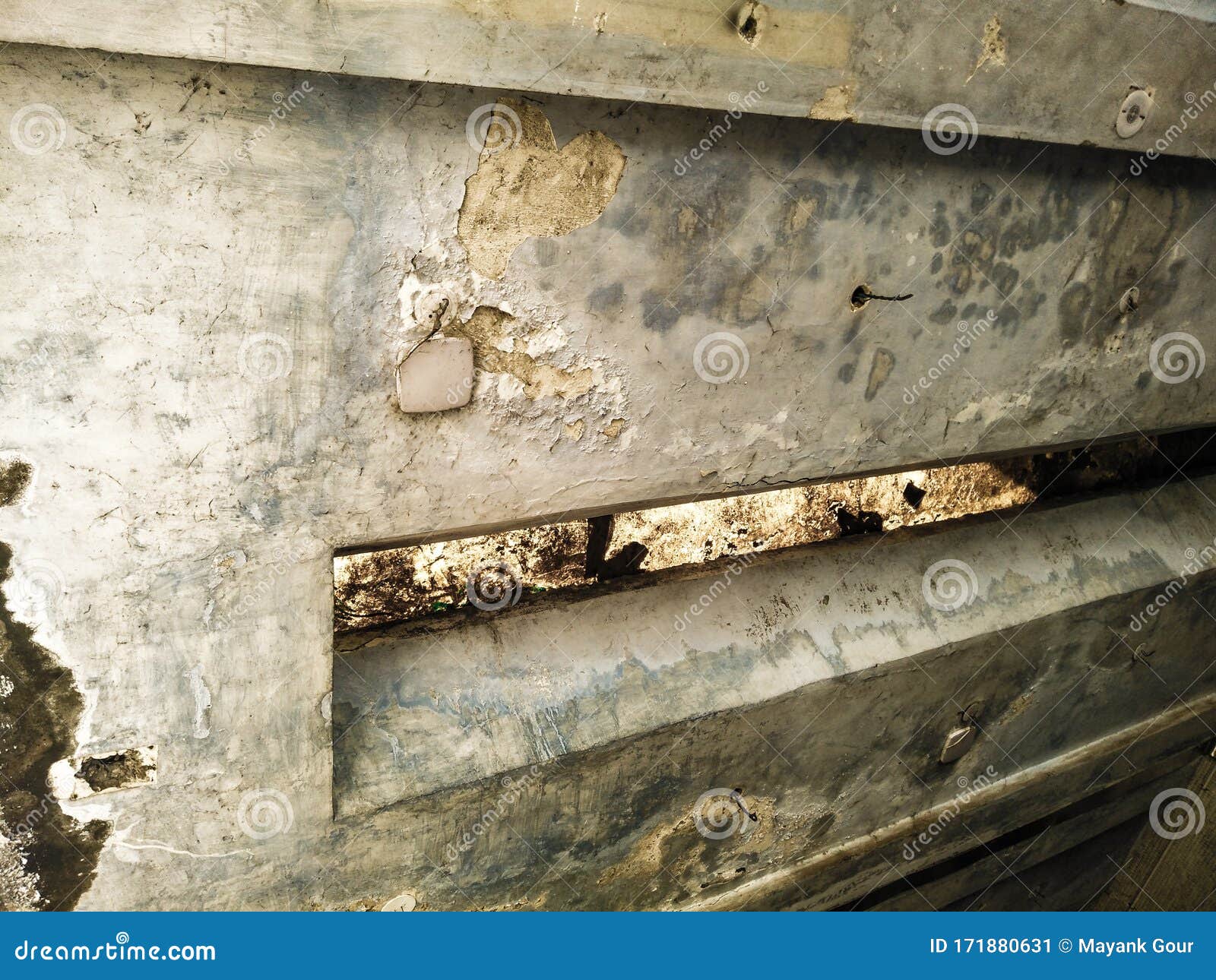 Grunge Rotten Driftwood Organic Texture Background. Royalty-Free Stock ...