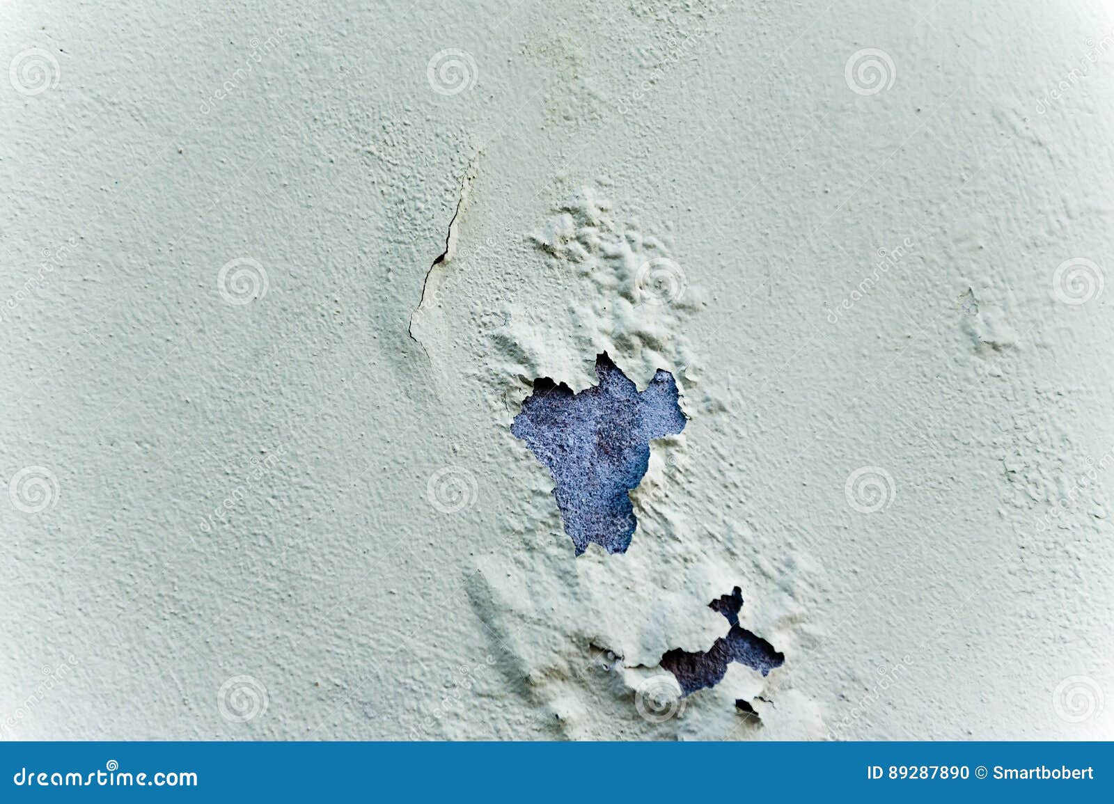 Rotten Concrete Wall with Blown Paint Stock Photo - Image of paint ...