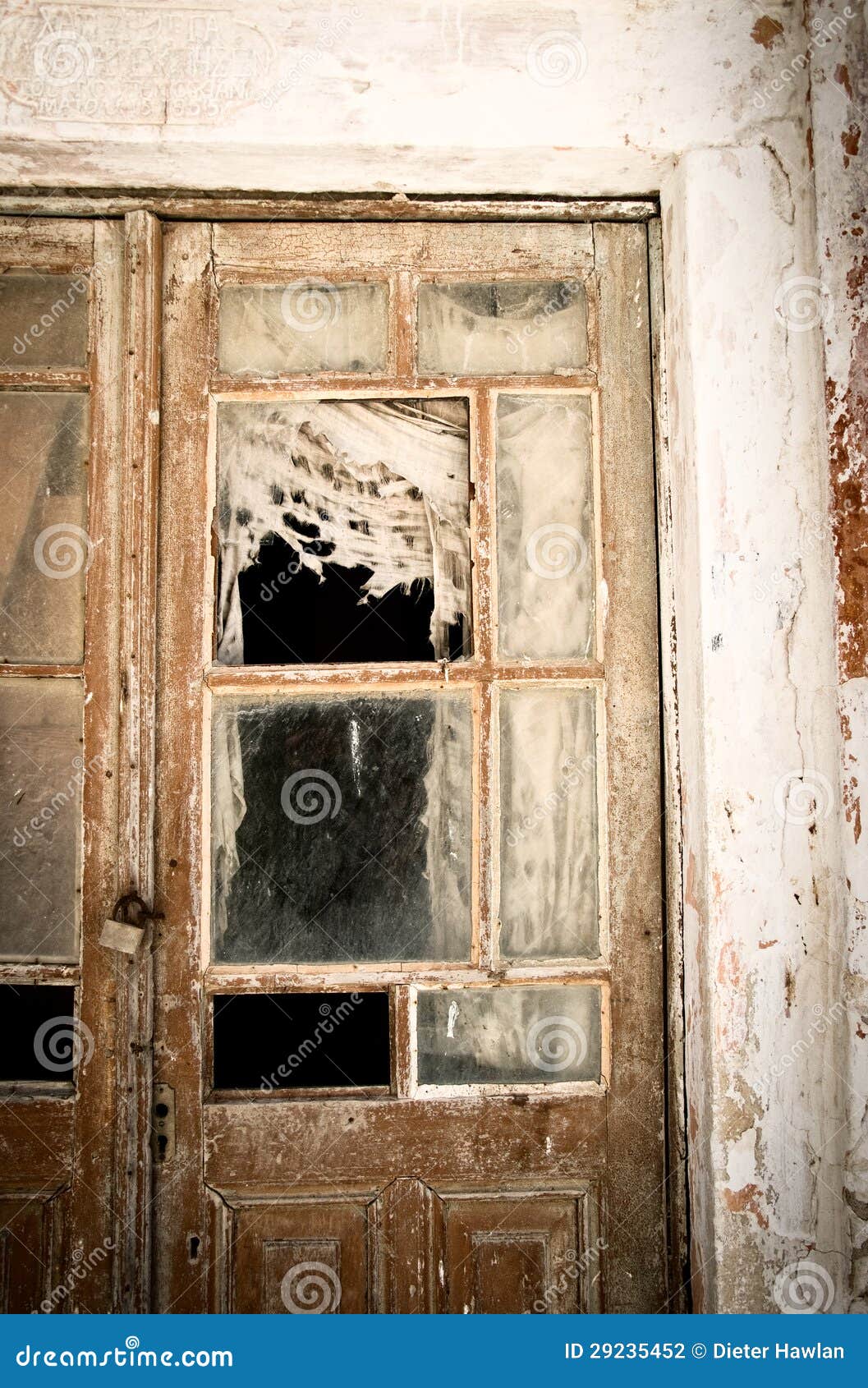 Rotten Door stock photo. Image of entrance, closed, architectural ...