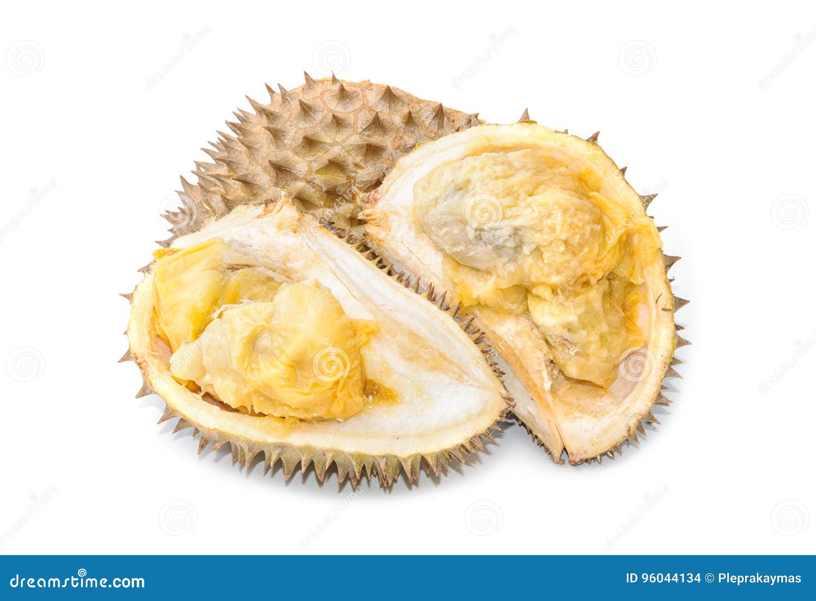 Rotten Durian Fruit Isolate Stock Photo - Image of sweet, southeast ...