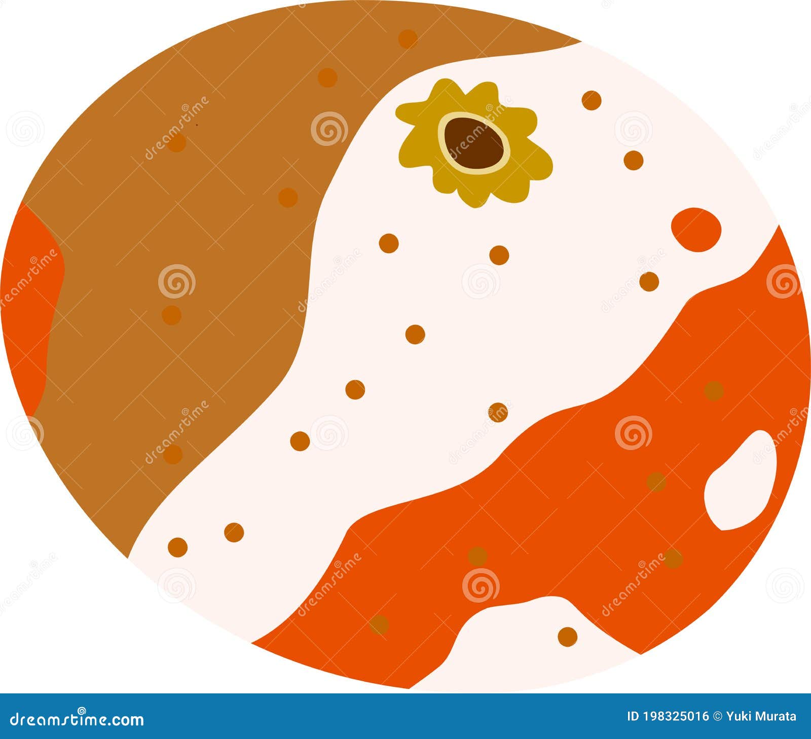 Rotten Fruits With Stinky Rot Covered The Skin Vector Set ...