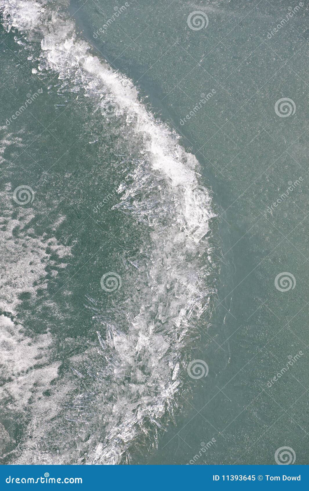 Rotten ice stock image. Image of outdoor, water, frozen - 11393645