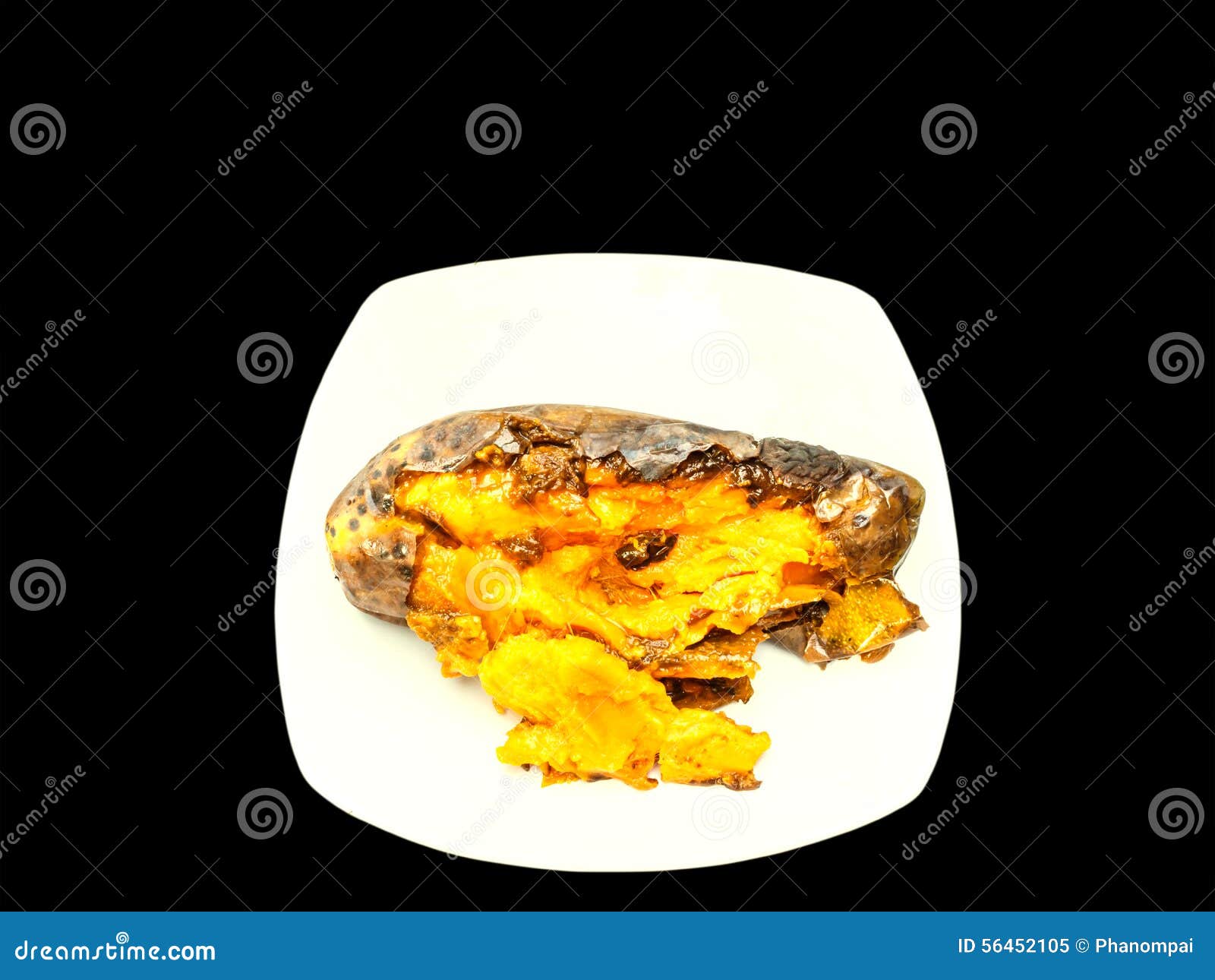 Rotten Mango Isolated On White Background With Clippingpath Stock Image ...