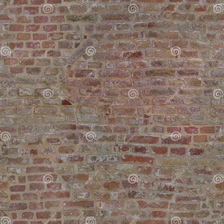 Rotten Old Brick Texture - Worn Brick Texture Pattern Stock Image ...
