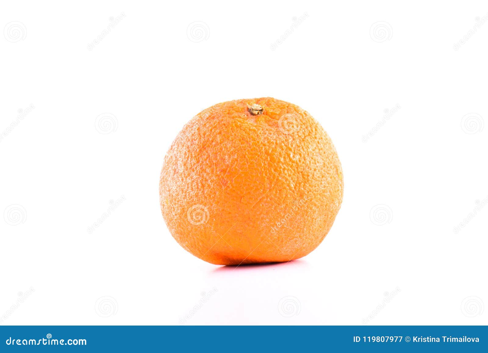 Rotten orange on white stock image. Image of decompose - 119807977