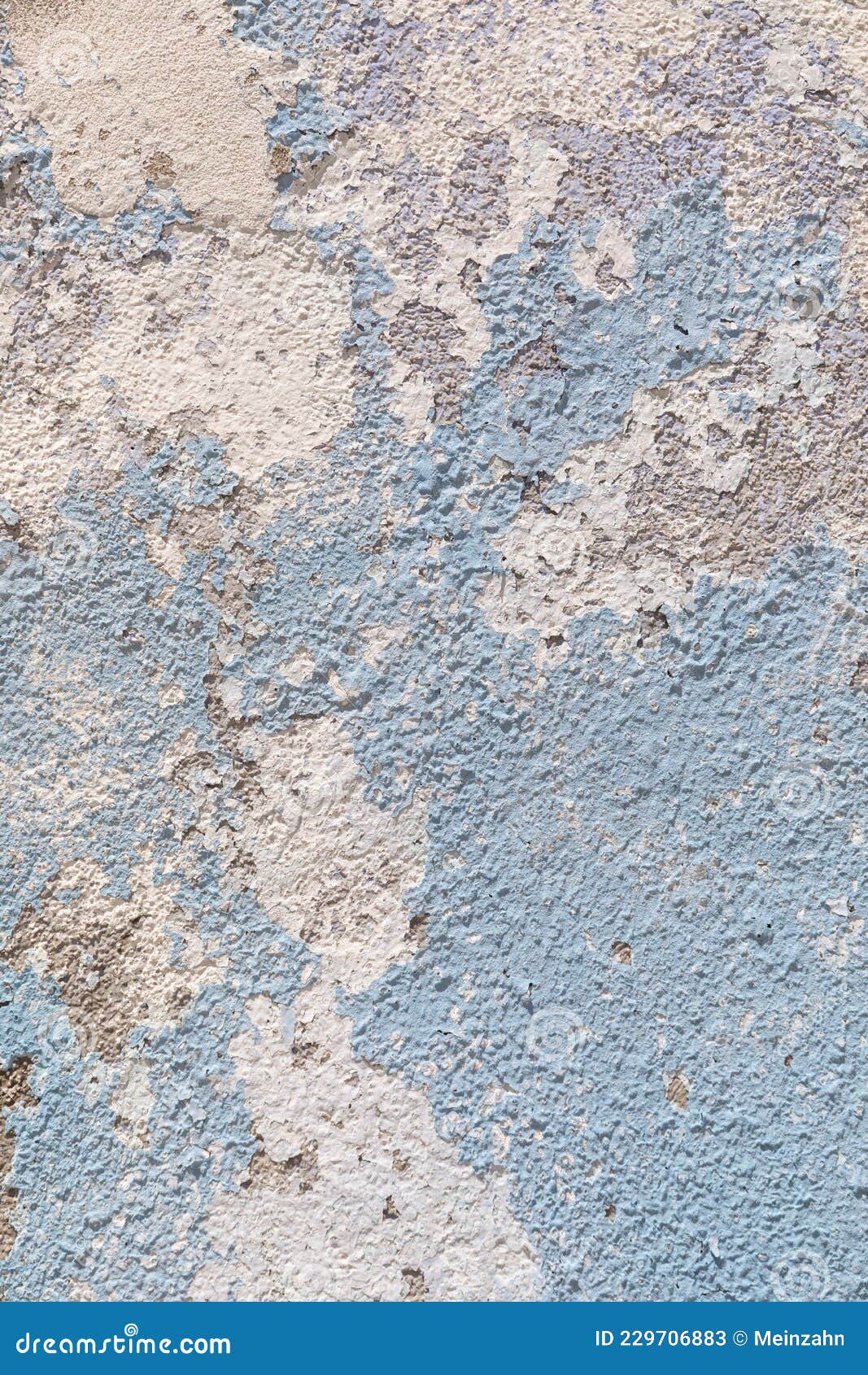 Rotten Wall with Peeling Old Blue Color Stock Image - Image of colorful ...