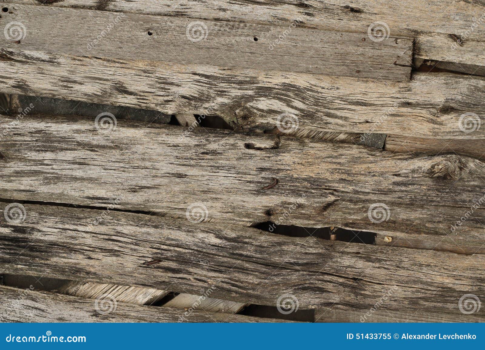 Rotten Wood Planks Background Stock Image - Image of spruce, natural ...