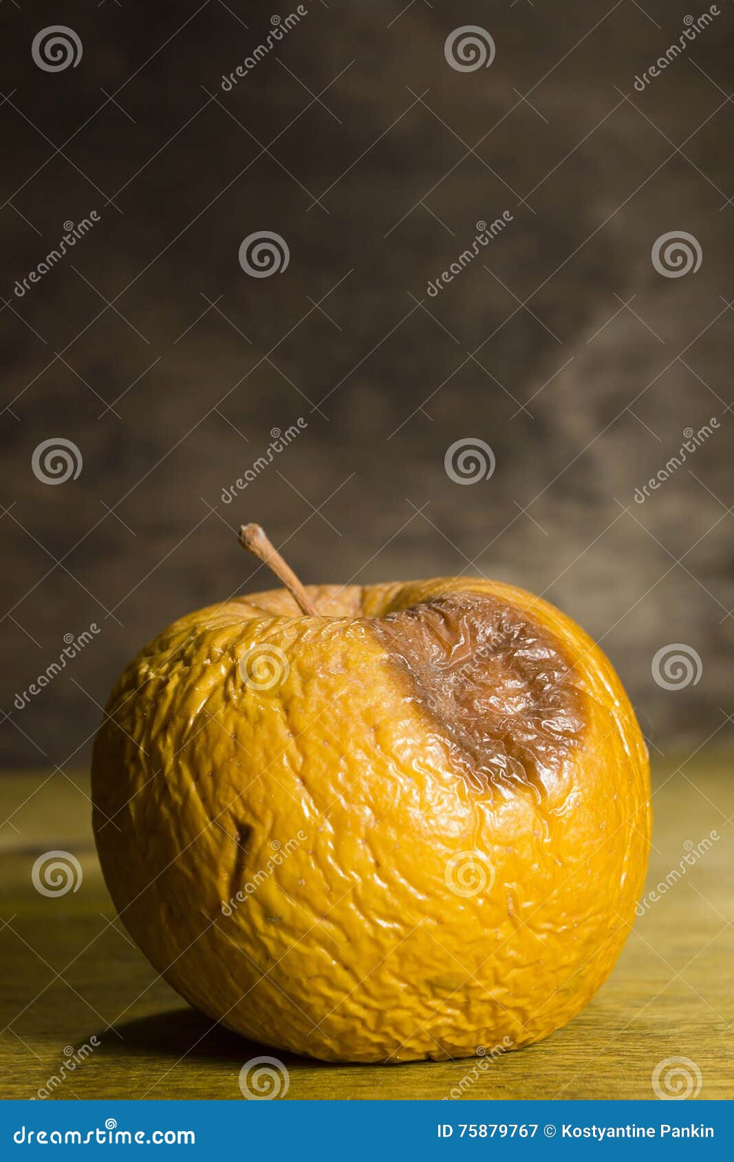 Rotten Wrinkled Ginger Root On A White Background Stock Photography ...