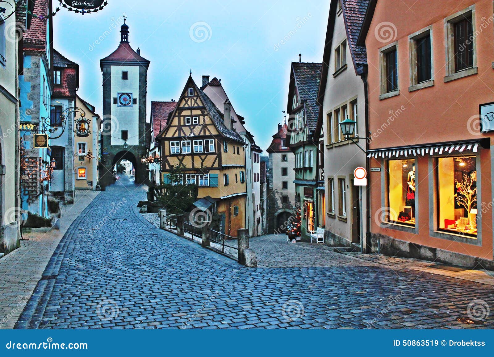 Rottenburg image stock. Image du siège, noël, effet, détendez - 50863519