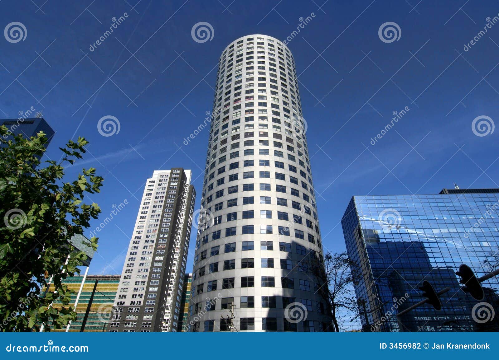 Rotterdam, Living in the City Stock Photo - Image of leaves, city: 3456982