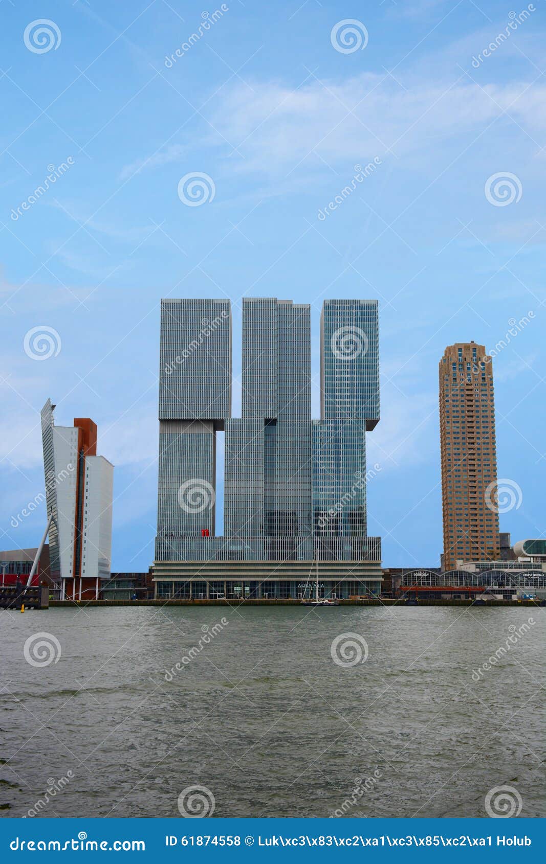 Rotterdam editorial stock photo. Image of dutch, centre - 61874558