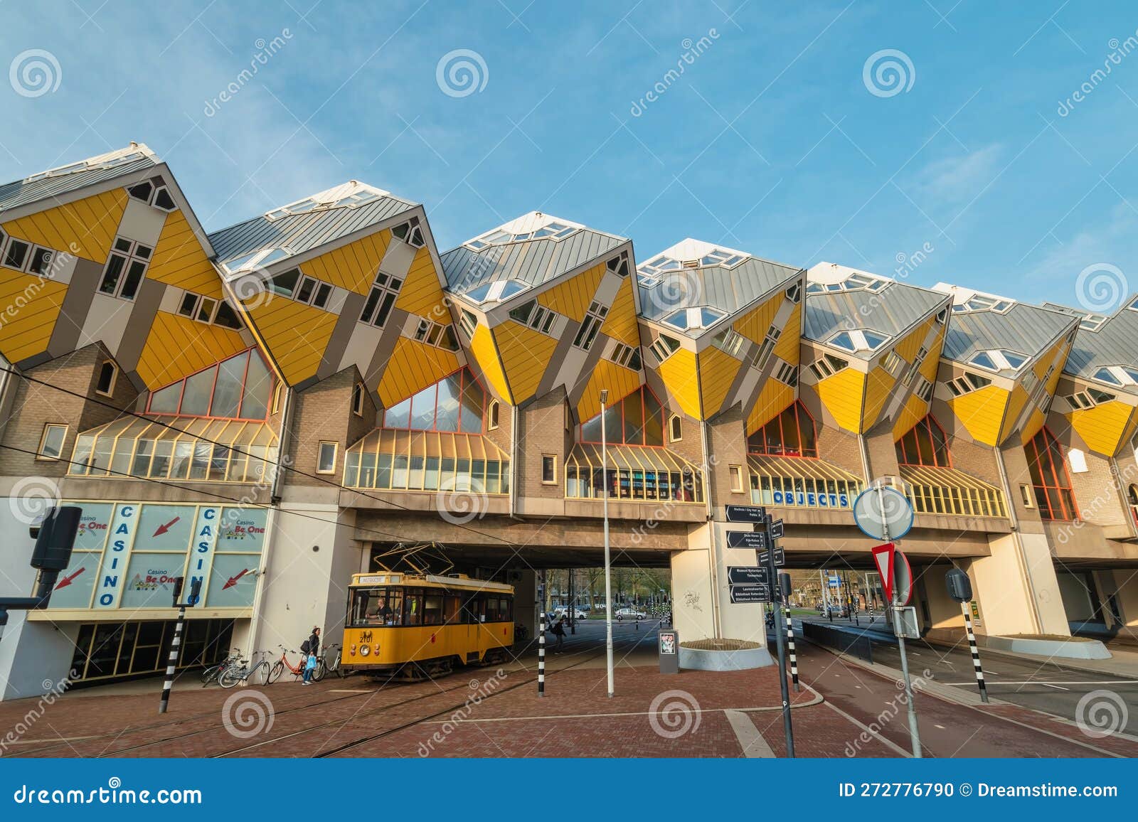 Rotterdam, Netherlands the Cube Houses Beautiful Architecture Editorial ...