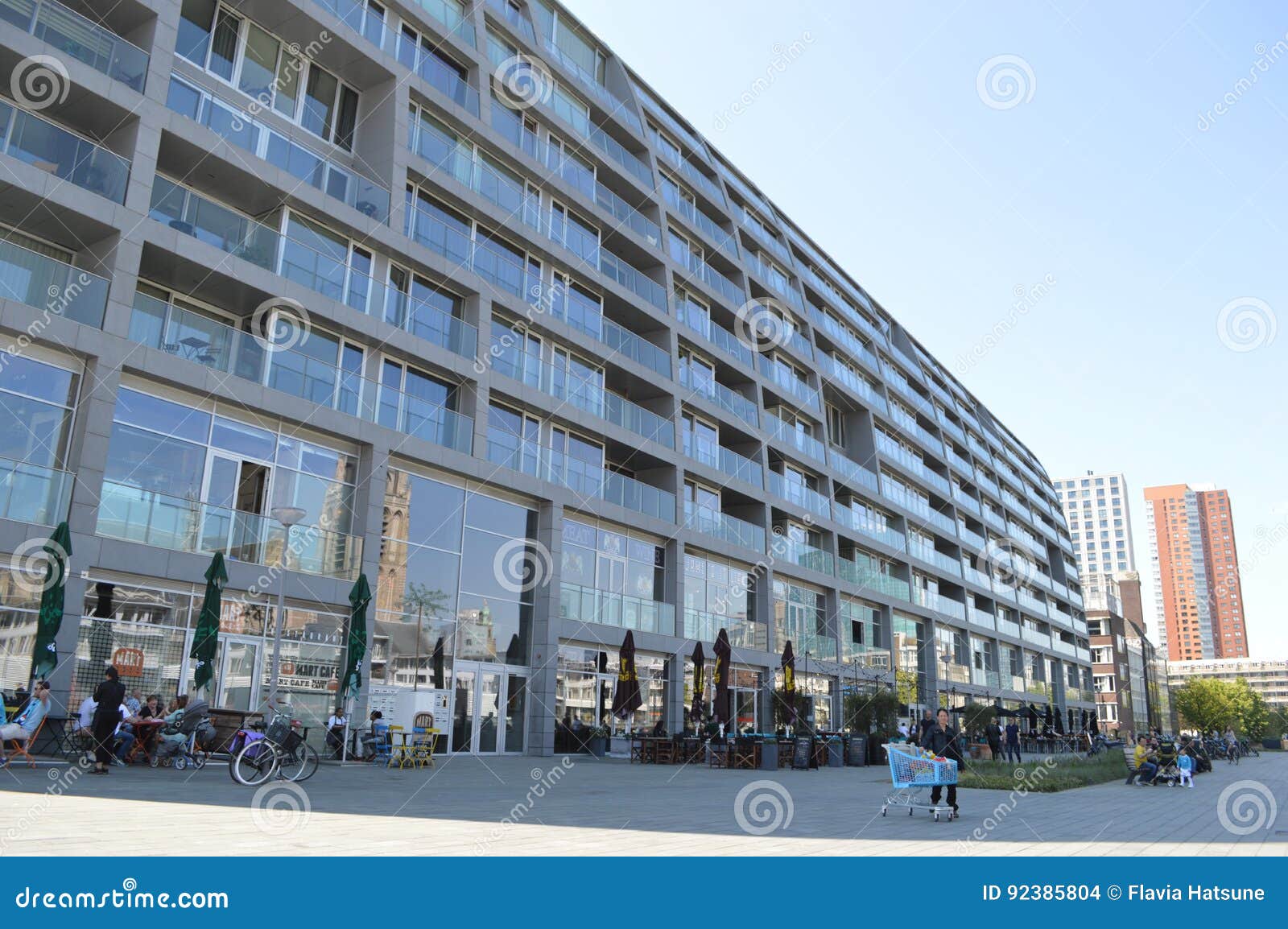 Rotterdam in Netherlands editorial stock image. Image of rotterrdam ...