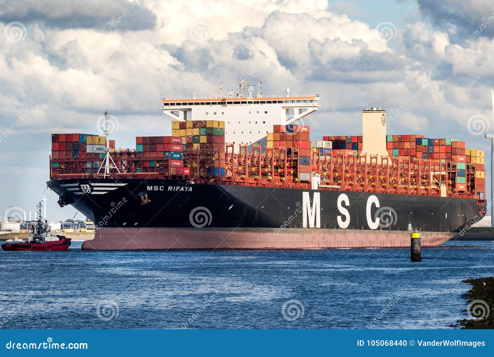 Container Ship MSC Tugged Port Rotterdam Editorial Image - Image of ... Container Ship MSC Tugged Port Rotterdam Editorial Image - Image of ...
