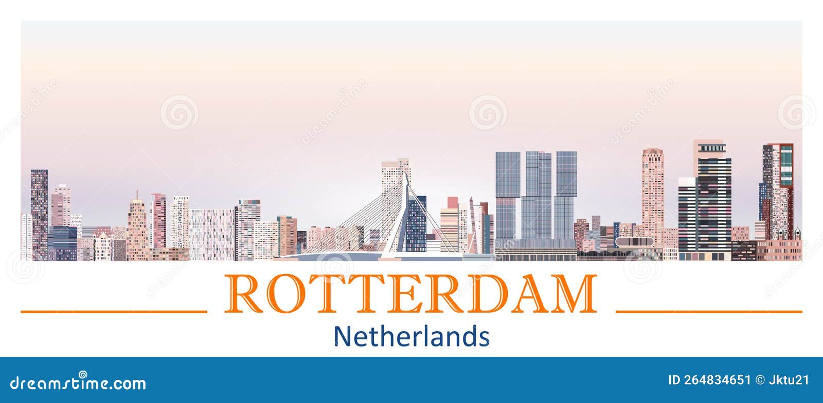 Rotterdam Map. Detailed Map Of Rotterdam City Administrative Area ...