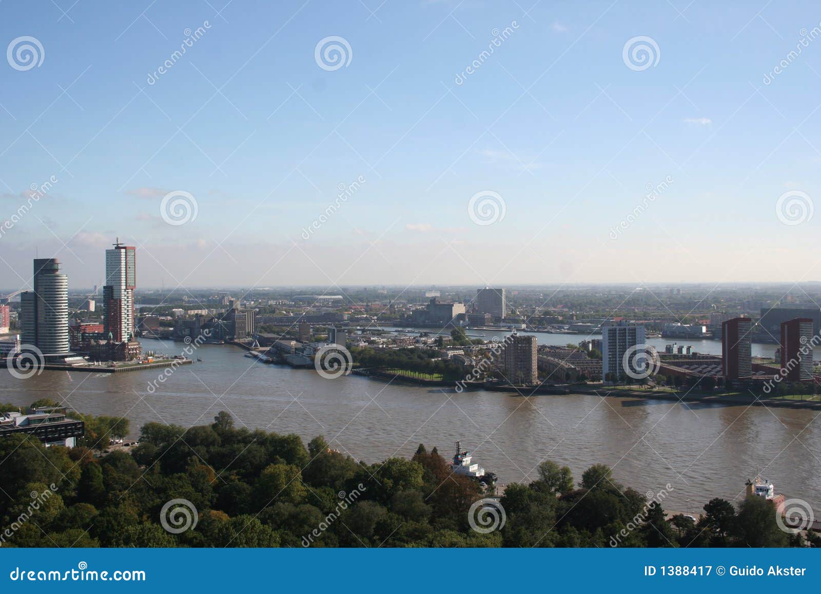 Rotterdam south stock image. Image of south, buildings - 1388417