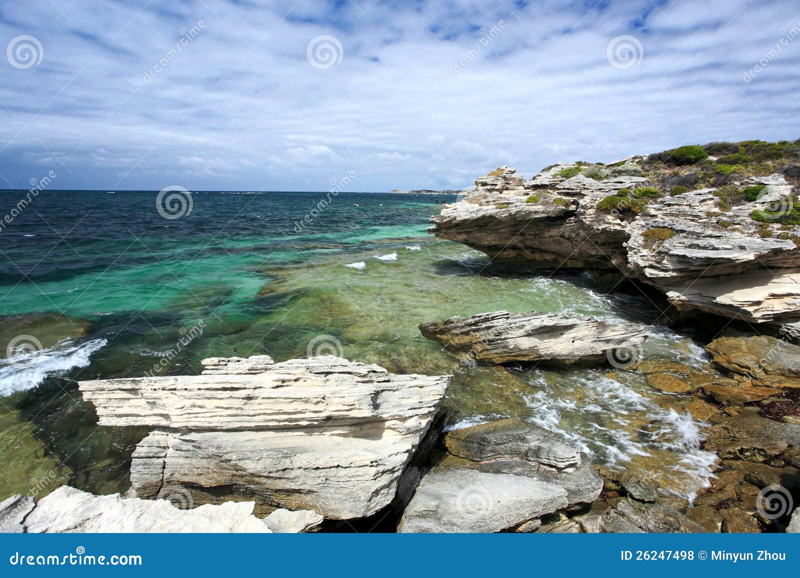 Rottnest Island Scenic Flight Stock Photo | CartoonDealer.com #108105288