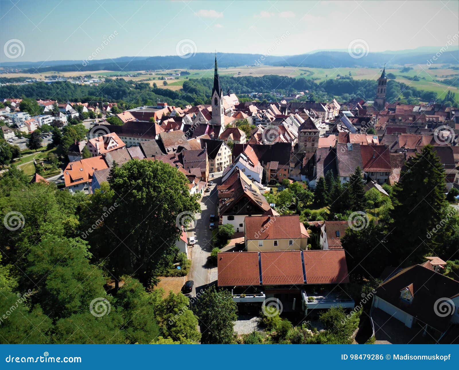 Rottweil Germany stock photo. Image of oktoberfest, ancient - 98479286