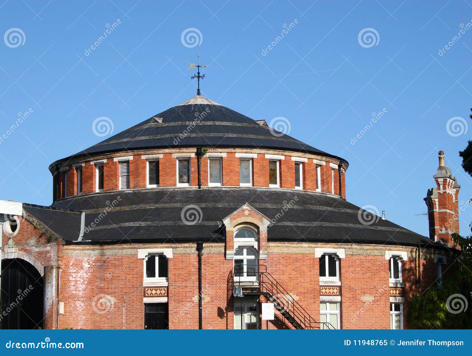 Rotunda stock image. Image of building, paignton, mansion - 11948765