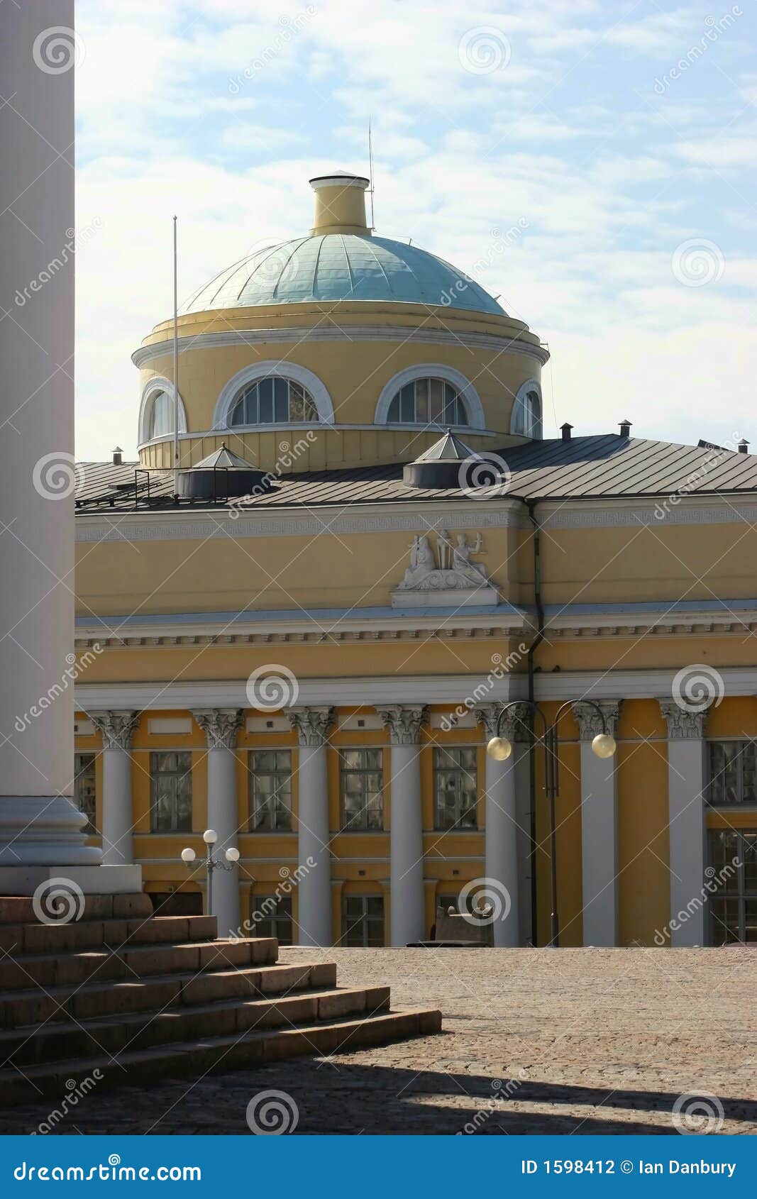Rotunda stock photo. Image of dome, city, finland, walls - 1598412