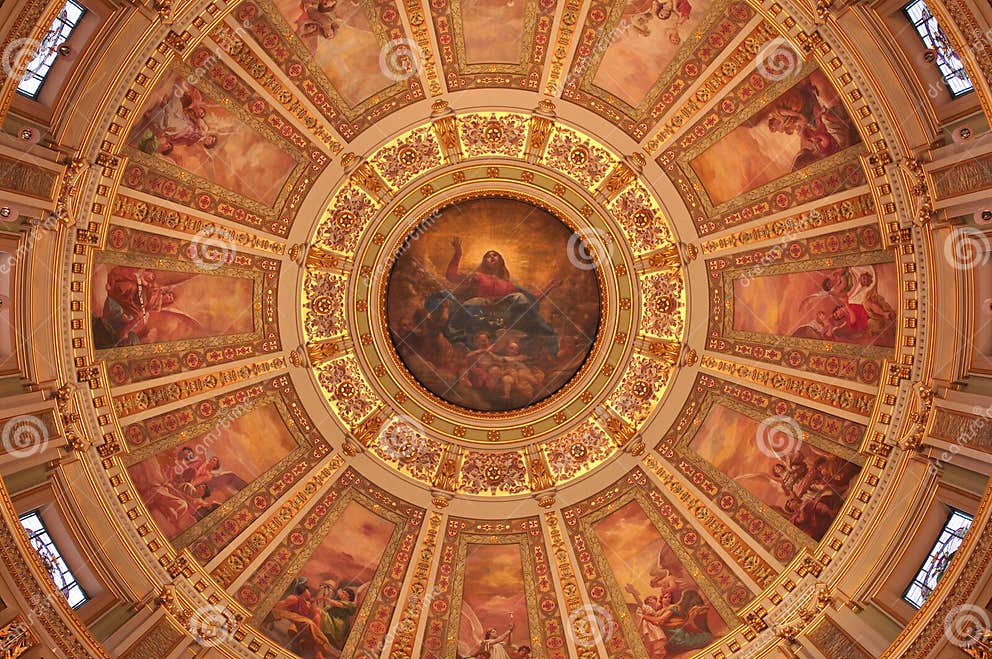 Rotunda stock image. Image of philadelphia, painting - 24526359