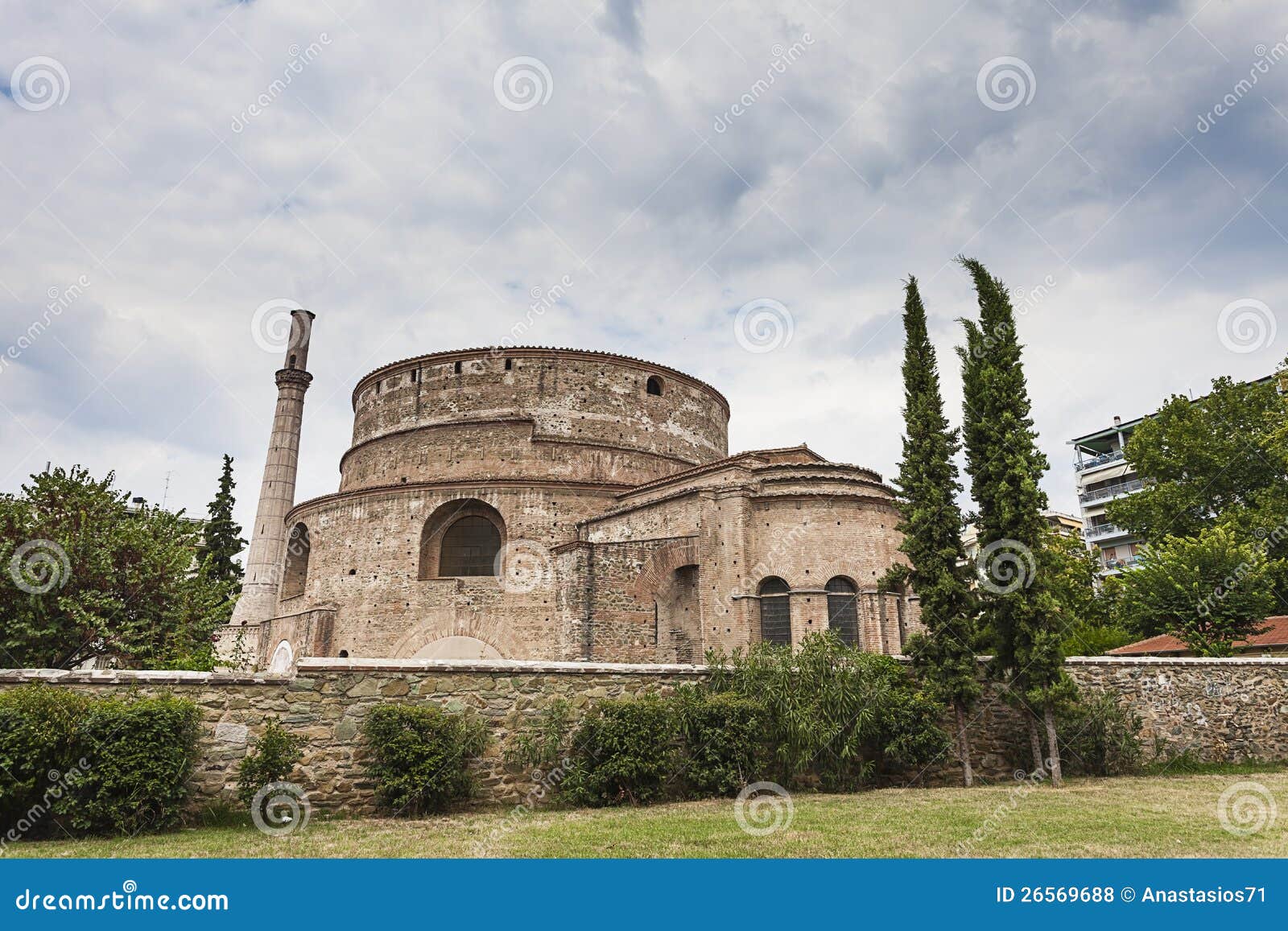 The Rotunda stock photo. Image of greece, orthodox, pray - 26569688
