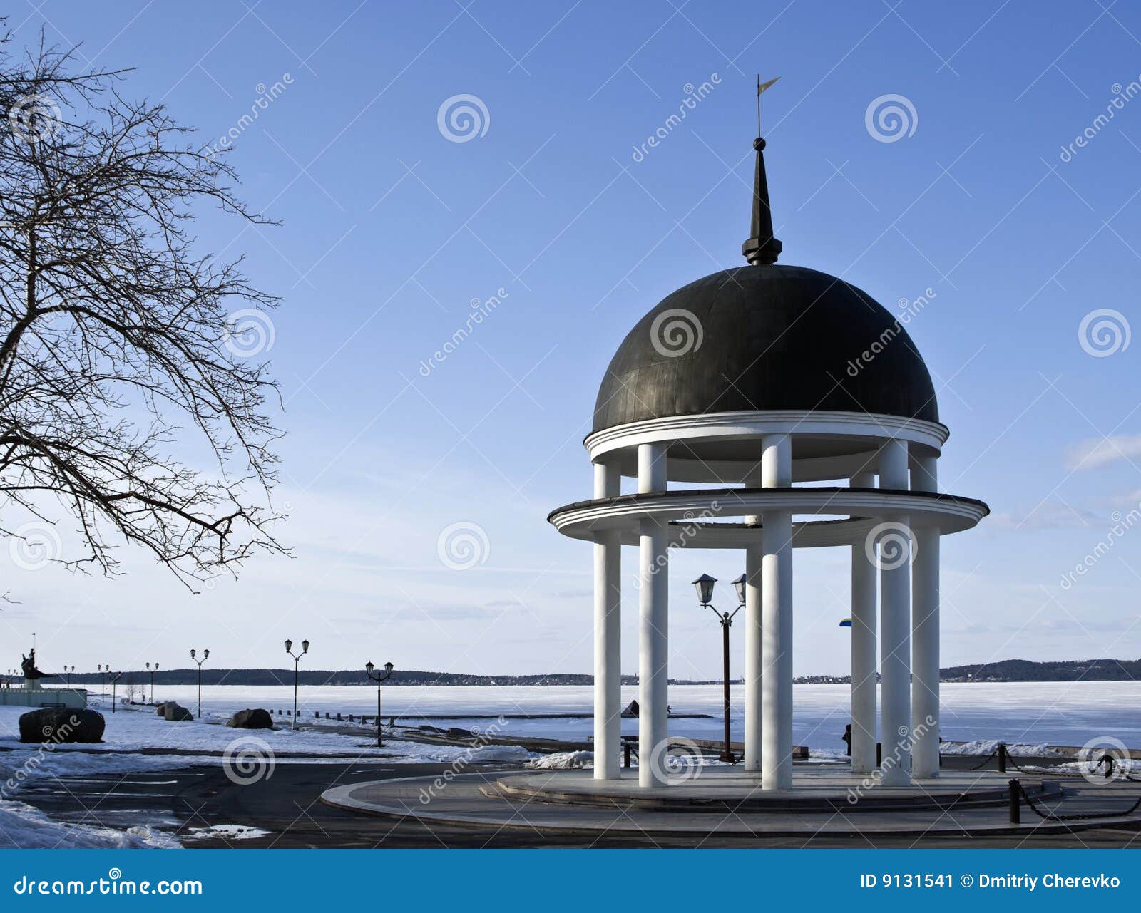Rotunda stock image. Image of style, karelia, rotunda - 9131541