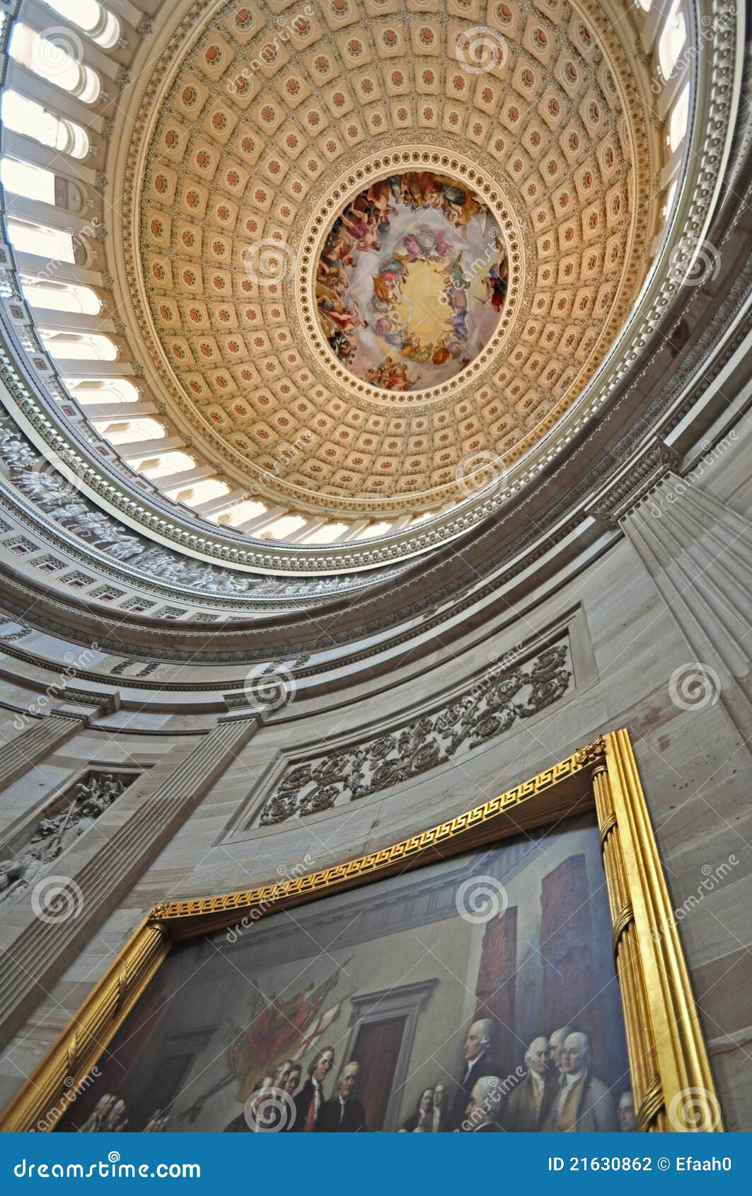 The Rotunda in Capitol Washington D.C. Editorial Photography - Image of ...