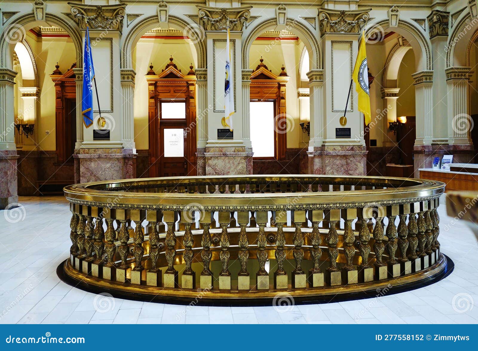 The Rotunda in the Colorado State Capitol Building in Denver Editorial ...