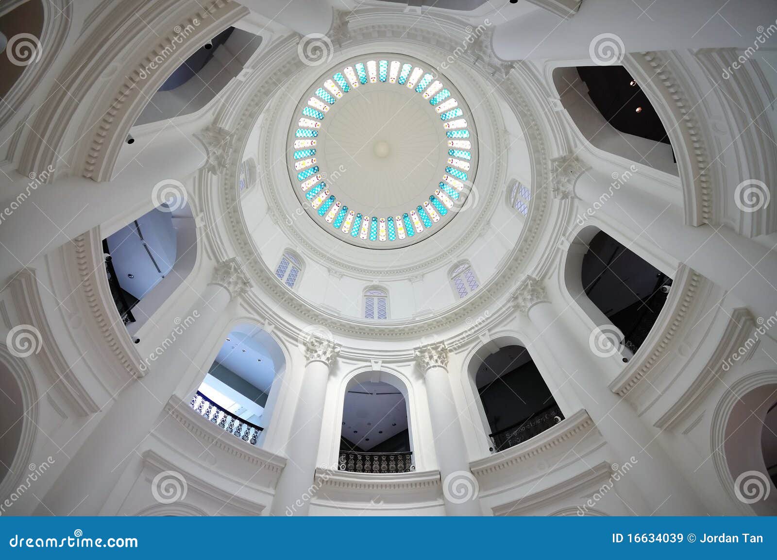 Rotunda Dome of National Museum of Singapore Editorial Stock Image ...