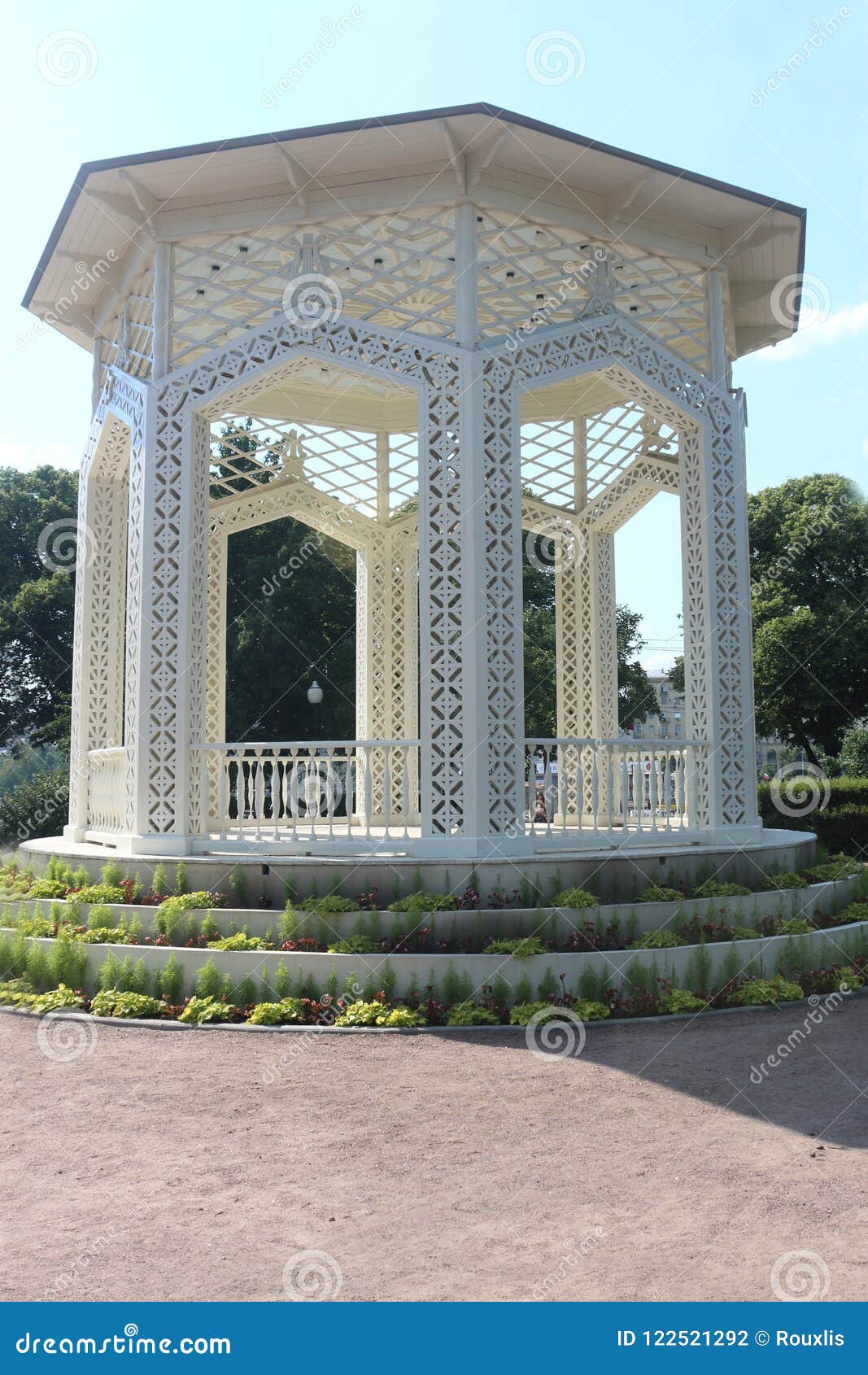 Rotunda in the park stock photo. Image of rotonda, park - 122521292