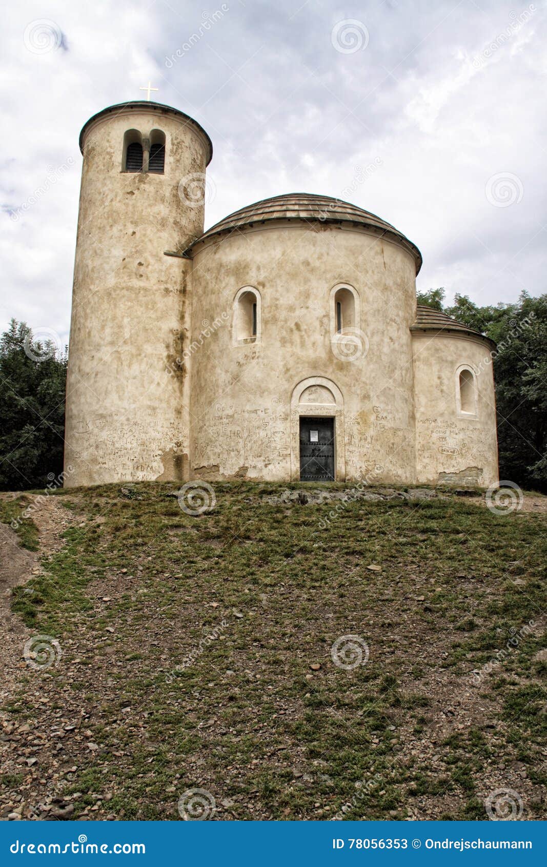 Rotunda on the Rip Mountain Stock Image - Image of czech, church: 78056353