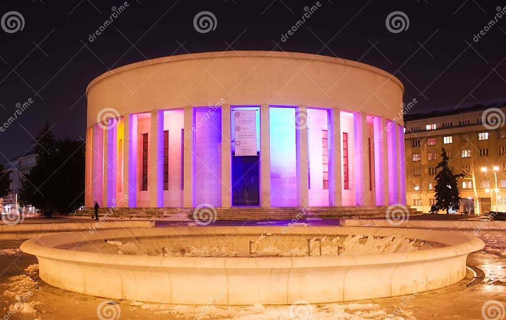 Rotunda in Zagreb stock image. Image of tomispin, structure - 13405889