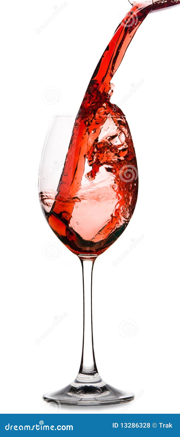 Rotweinglas stockfoto. Bild von romantisch, tropfen, beifall - 13286328