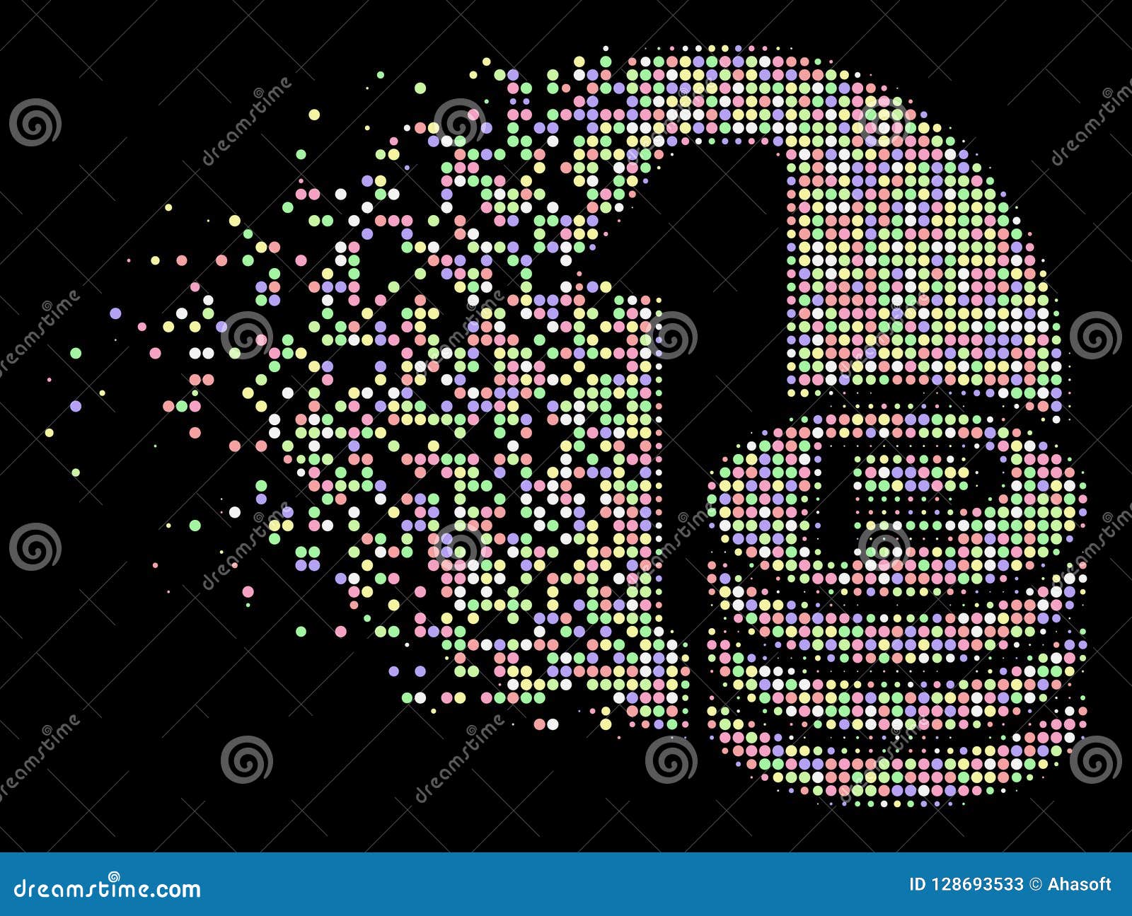 Bright Moving Pixel Halftone Dotted Parabola Plot Icon Vector ... Bright Moving Pixel Halftone Dotted Parabola Plot Icon Vector ...