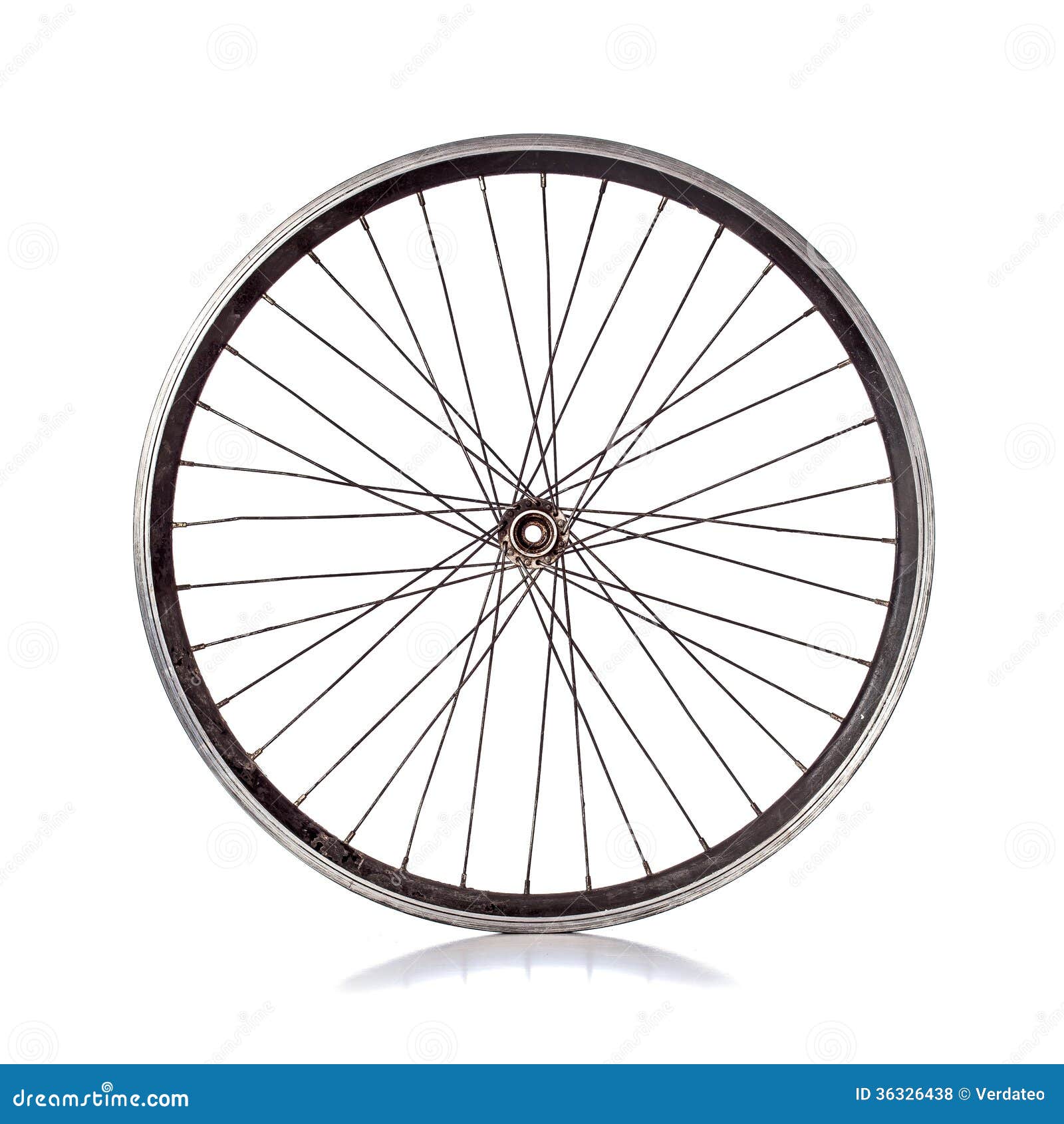 Roue de bicyclette photo stock. Image du objet, bicyclette - 36326438