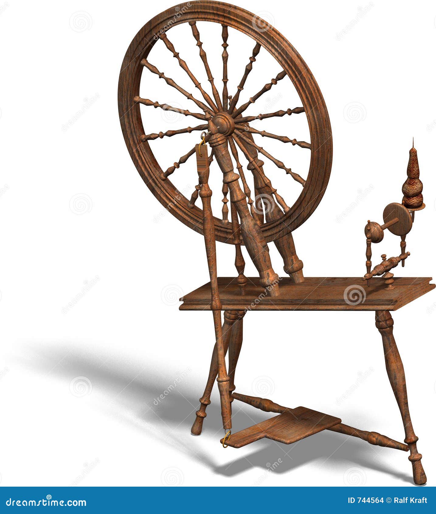 Roue de rotation illustration stock. Illustration du illustration - 744564