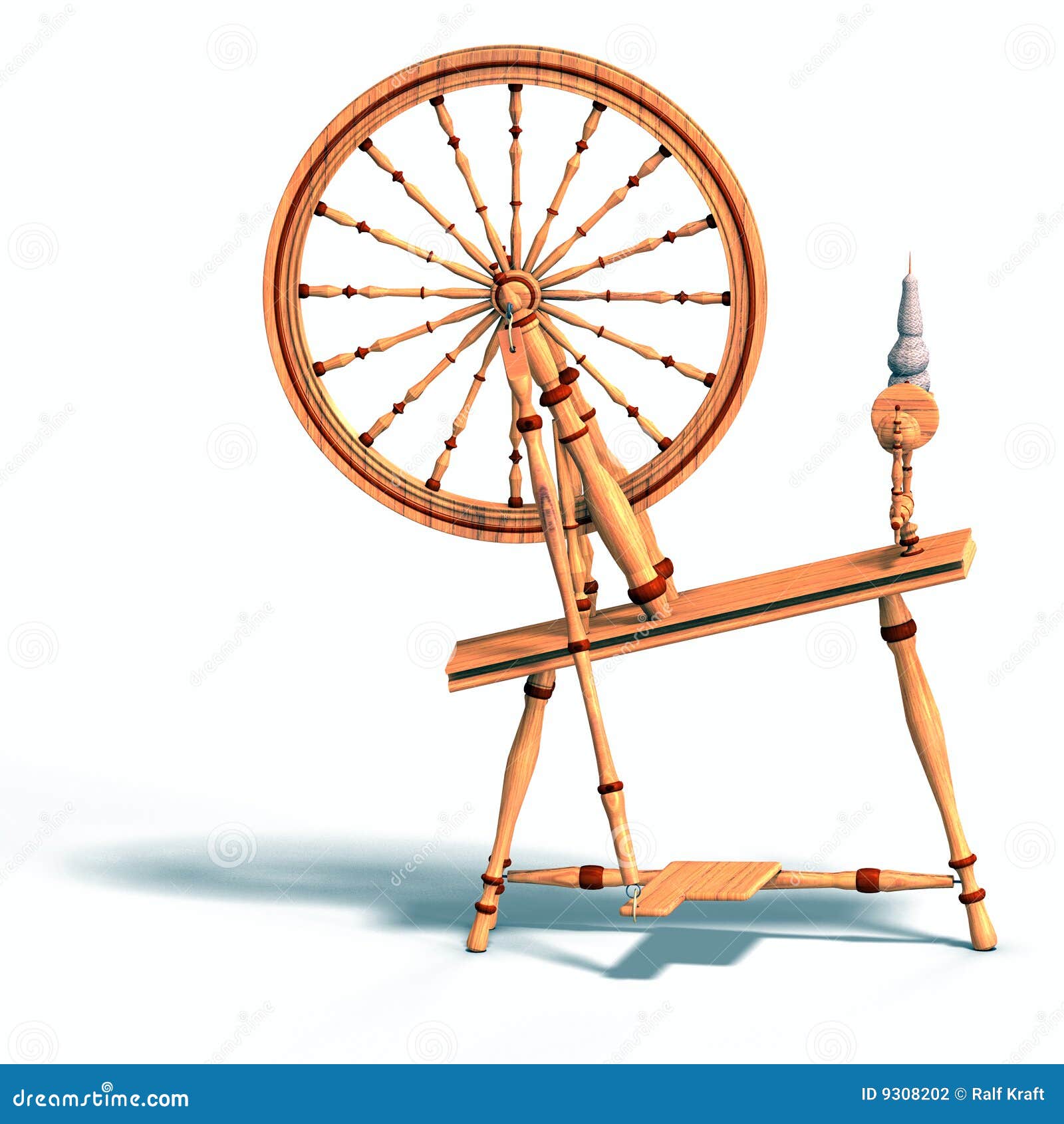 Roue de rotation illustration stock. Illustration du mythe - 9308202