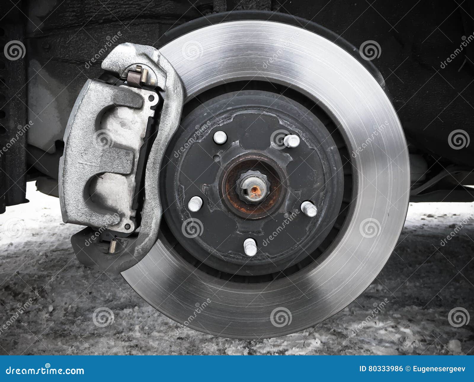 Roue De Voiture, Disque De Rotor Et Frein Photo stock - Image du ...