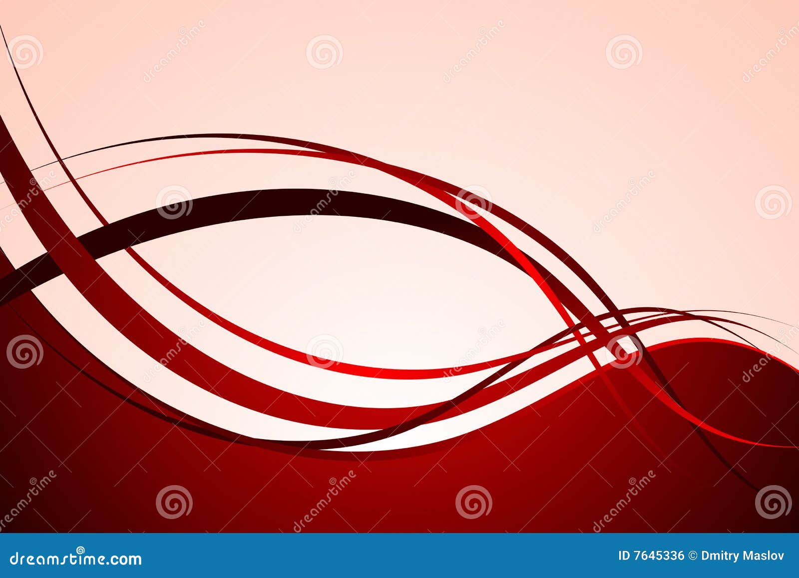 Rouge abstrait illustration de vecteur. Illustration du cramoisi - 7645336